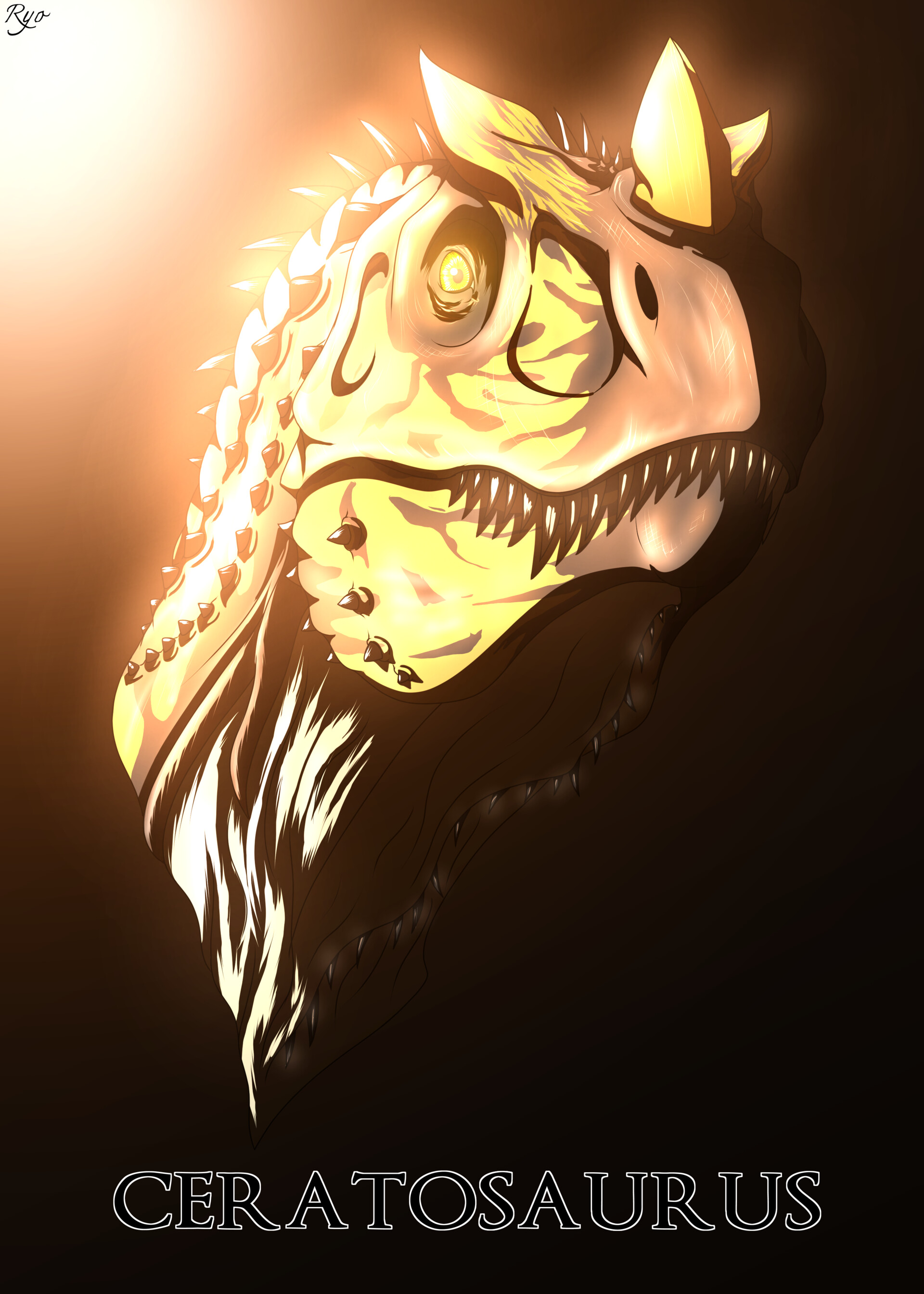 ArtStation - Ceratosaurus Nasicornis