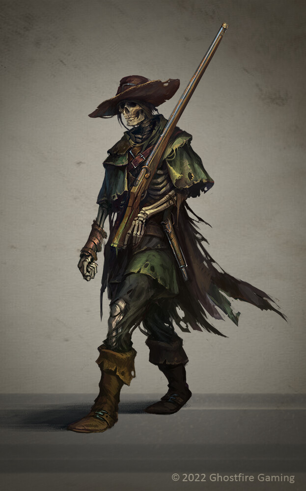 Skeleton Rifler by Klaher Baklaher : r/ImaginaryUndead