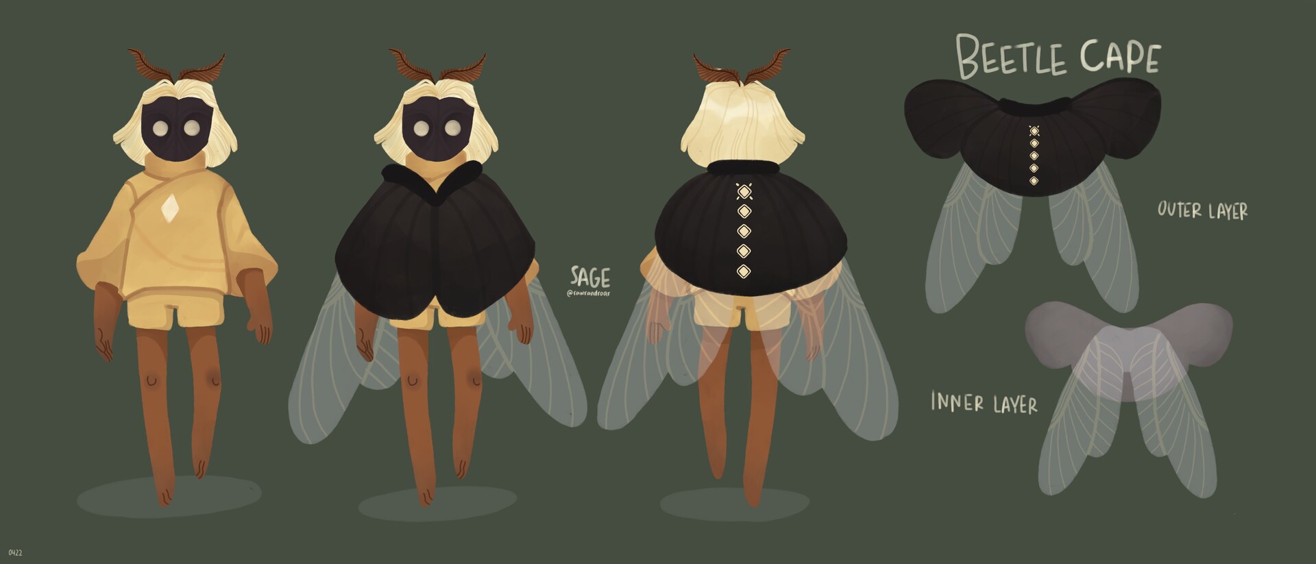 ArtStation - sky: children of the light, fan-made character designs