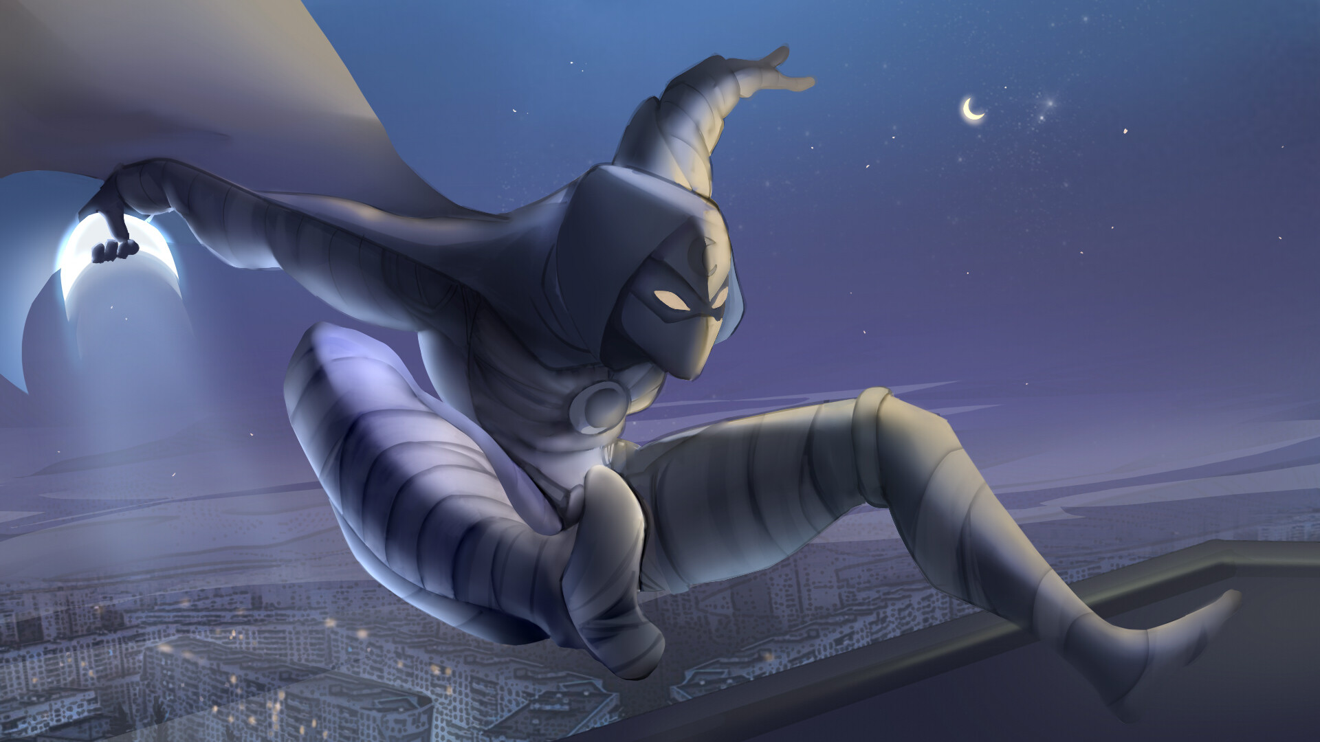 ArtStation - Moon Knight Fan Art