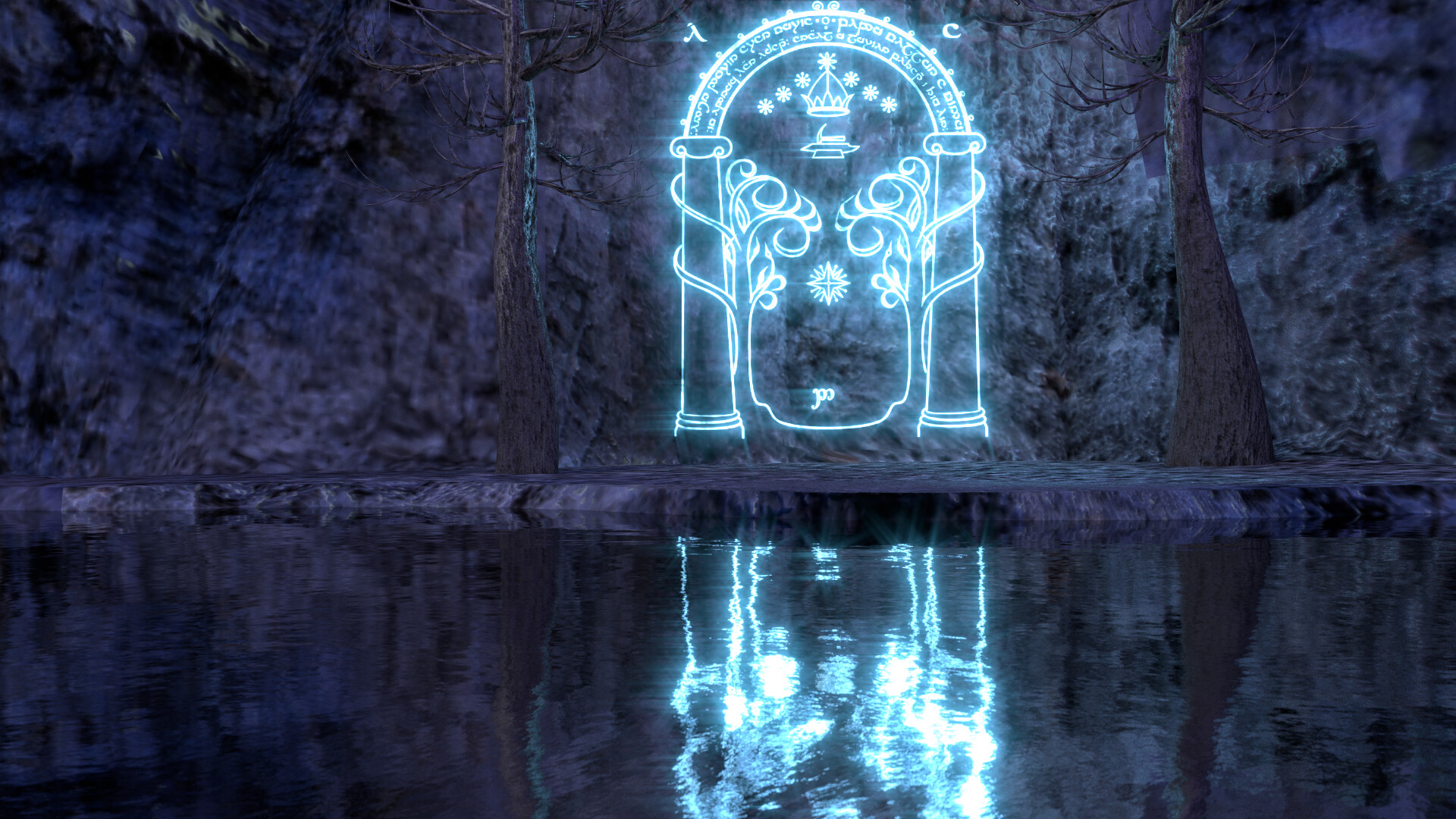 ArtStation - Gate of Moria