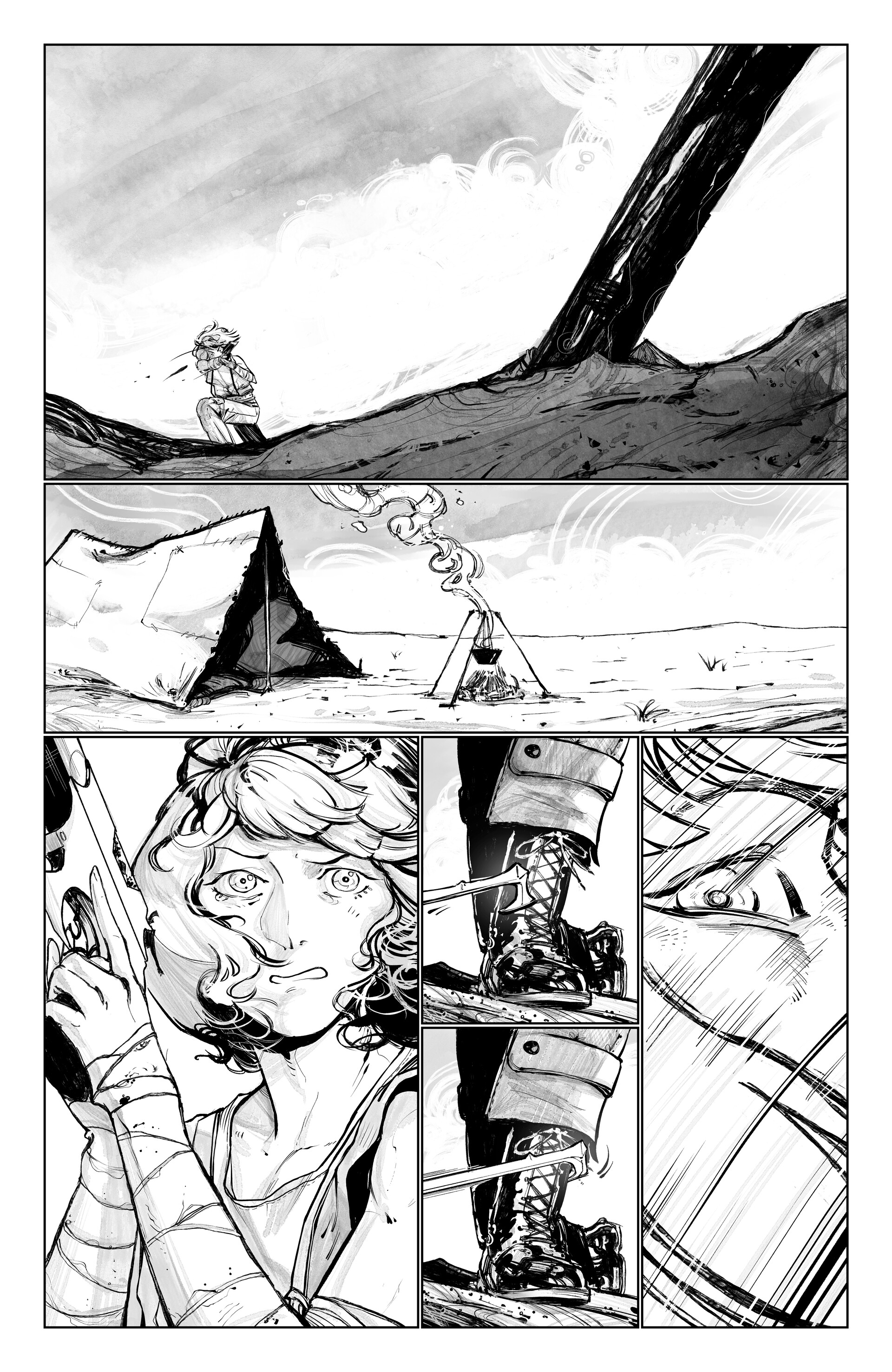 Ben Basil - Comic pages