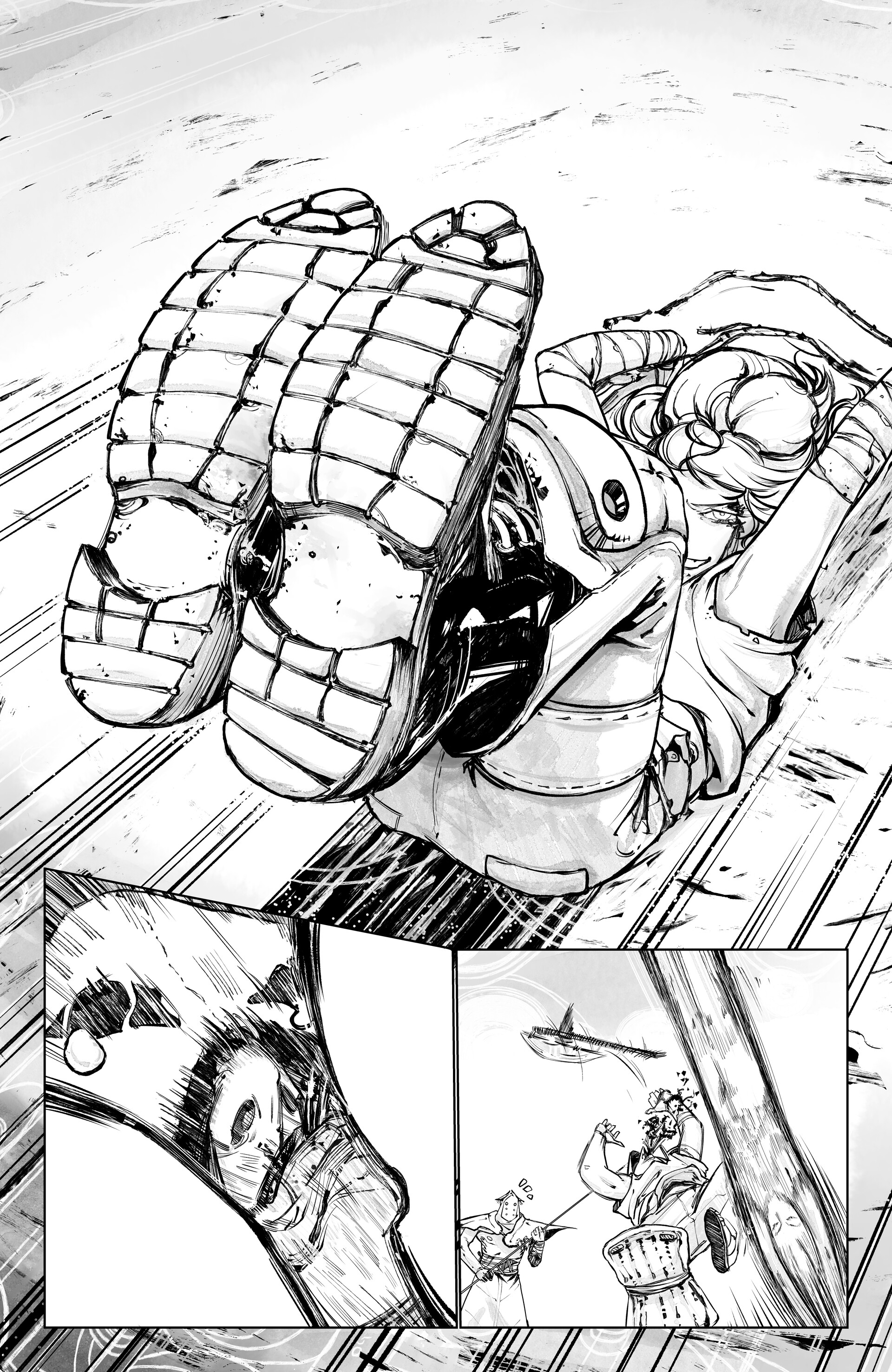 Ben Basil - Comic pages