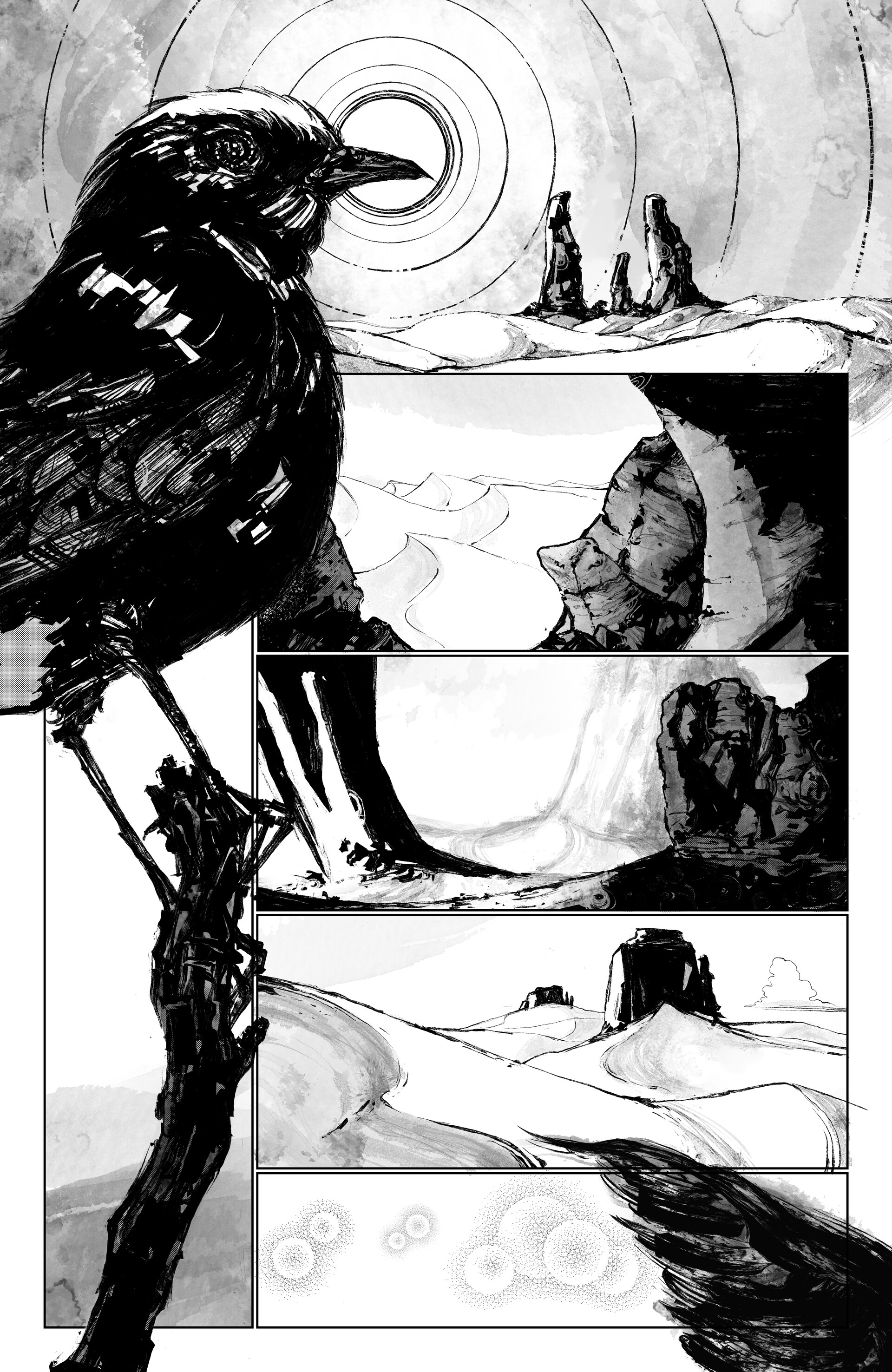 Ben Basil - Comic pages