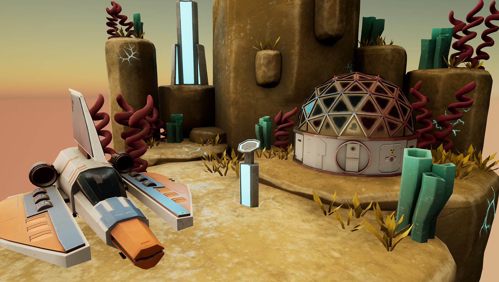 ArtStation - Sumo Digital Art Test: The Journey