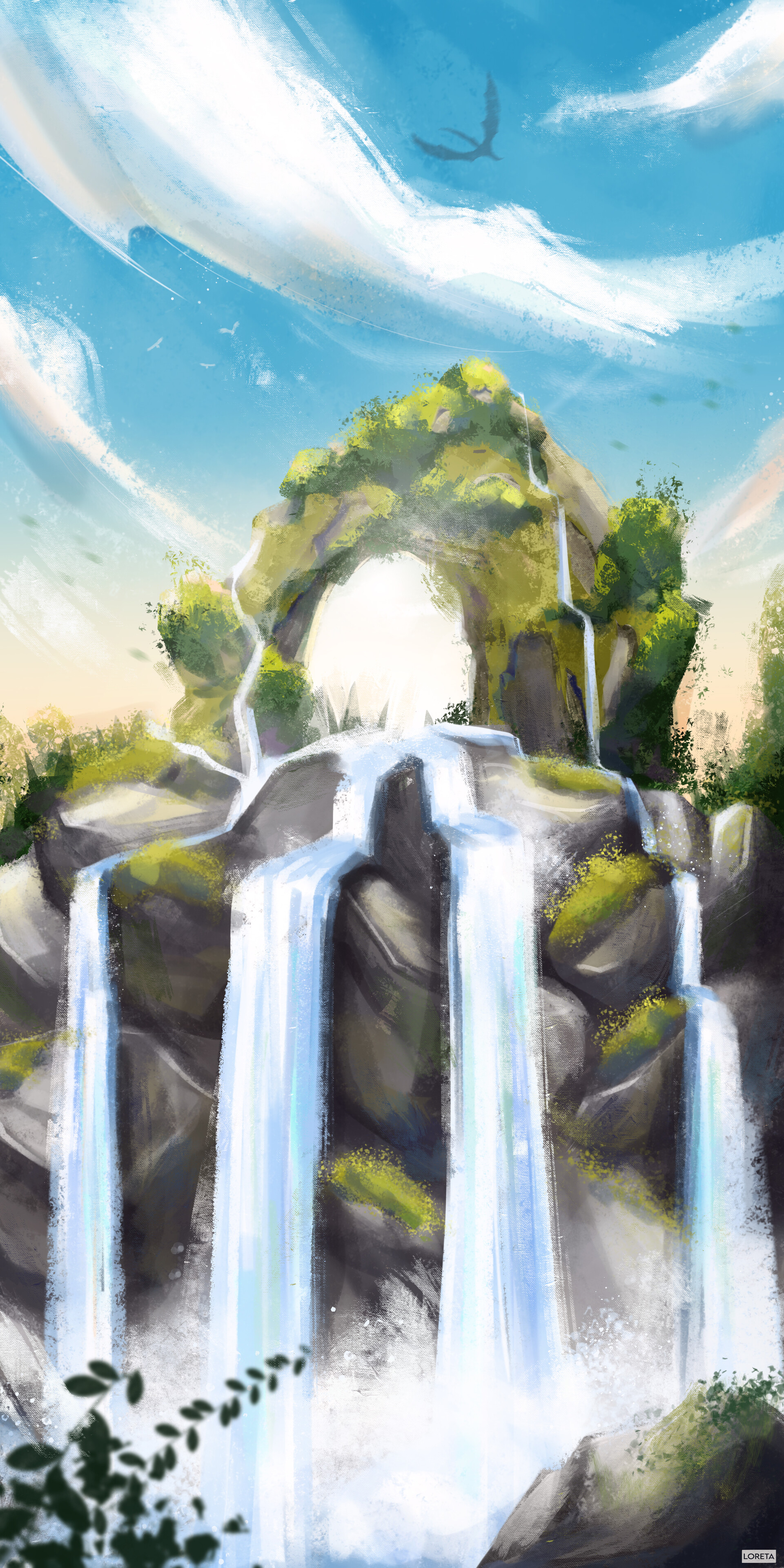 ArtStation - Waterfall