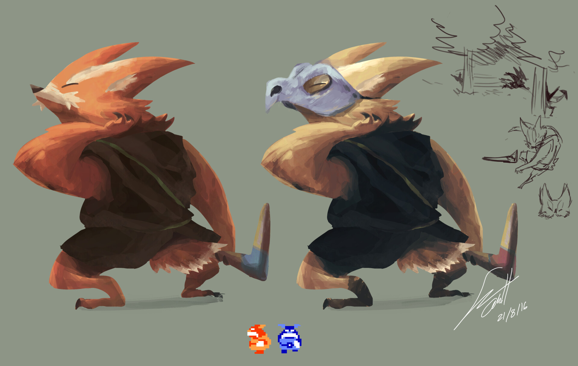 Matías Castellani López - Zelda Monsters Redesign