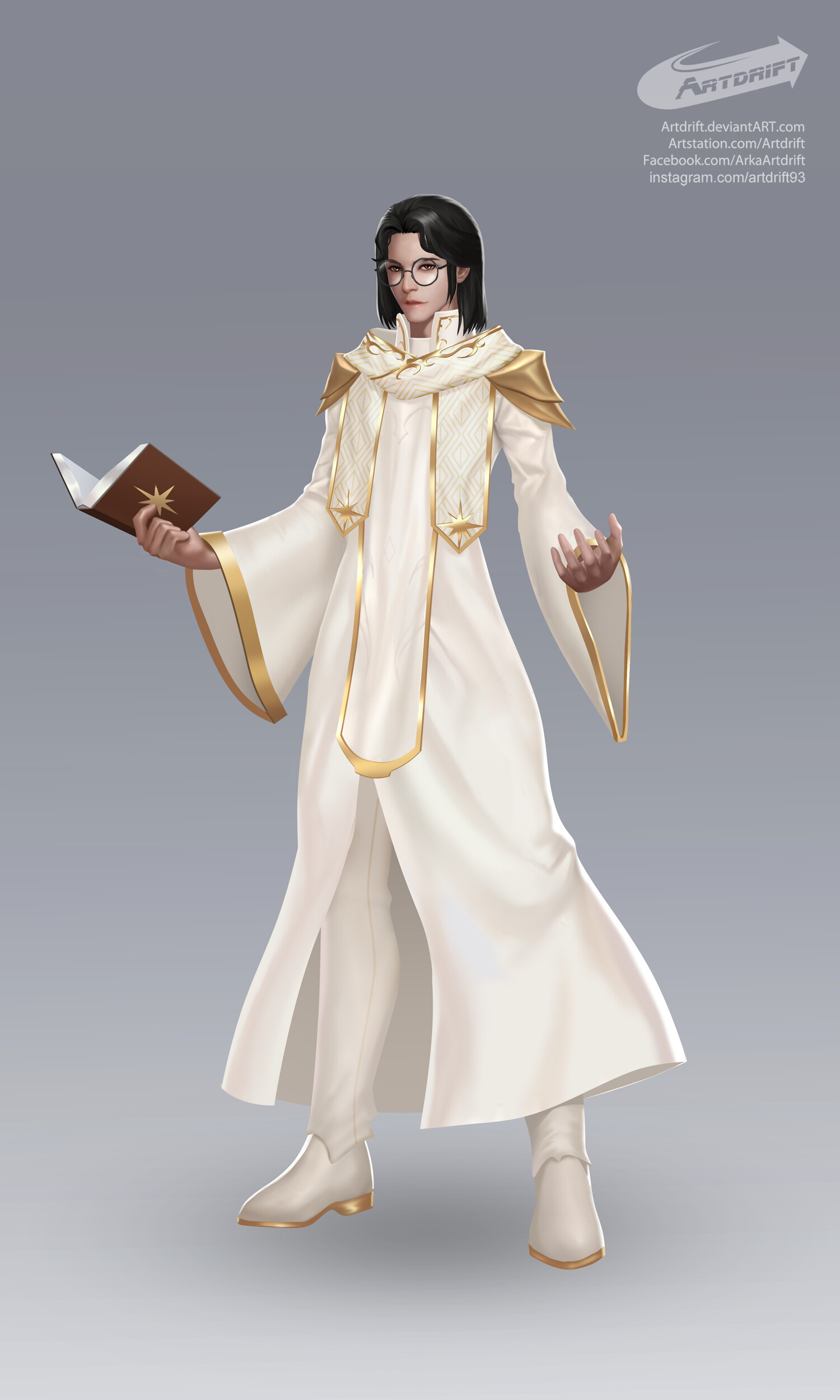 ArtStation - Father Lawrence - Commission