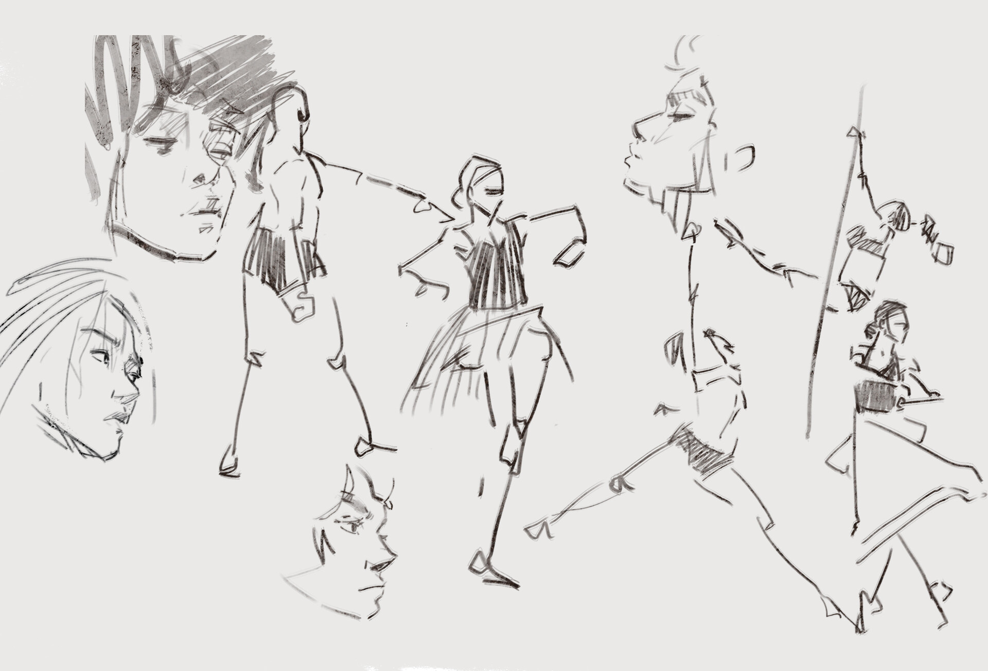 ArtStation - Daily sketches (매일 드로잉)