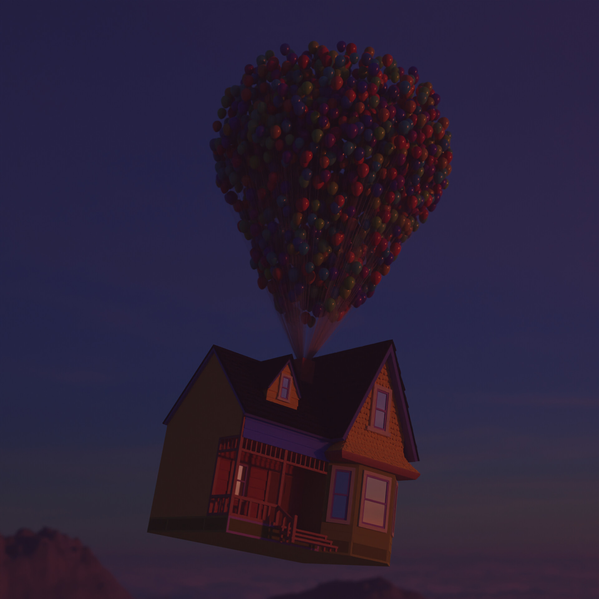 Jonah Tas - House from Up