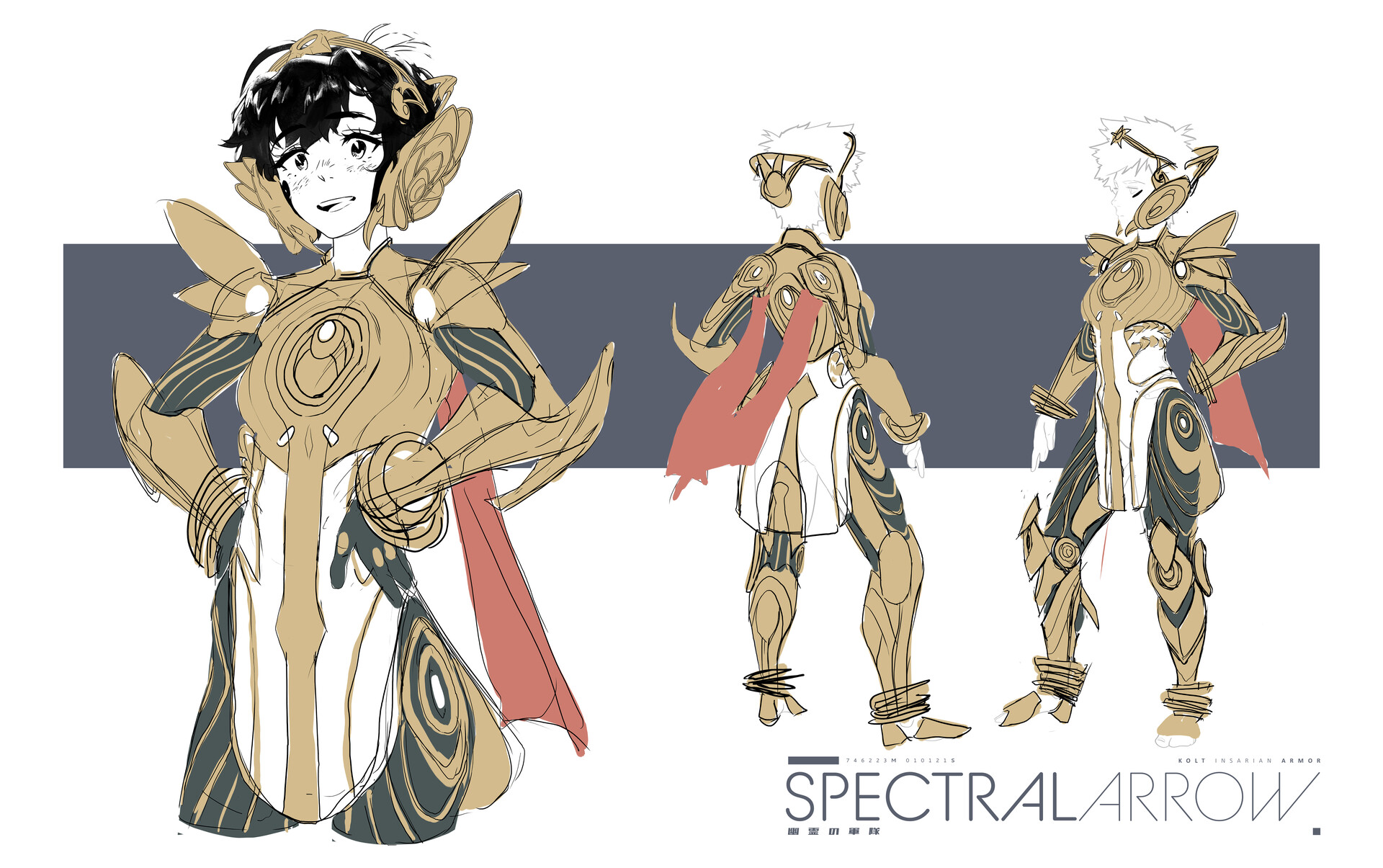 ArtStation - Armor Designs for Spectral Arrows