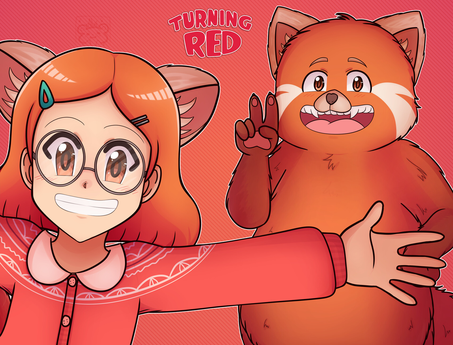 ArtStation - Turning Red