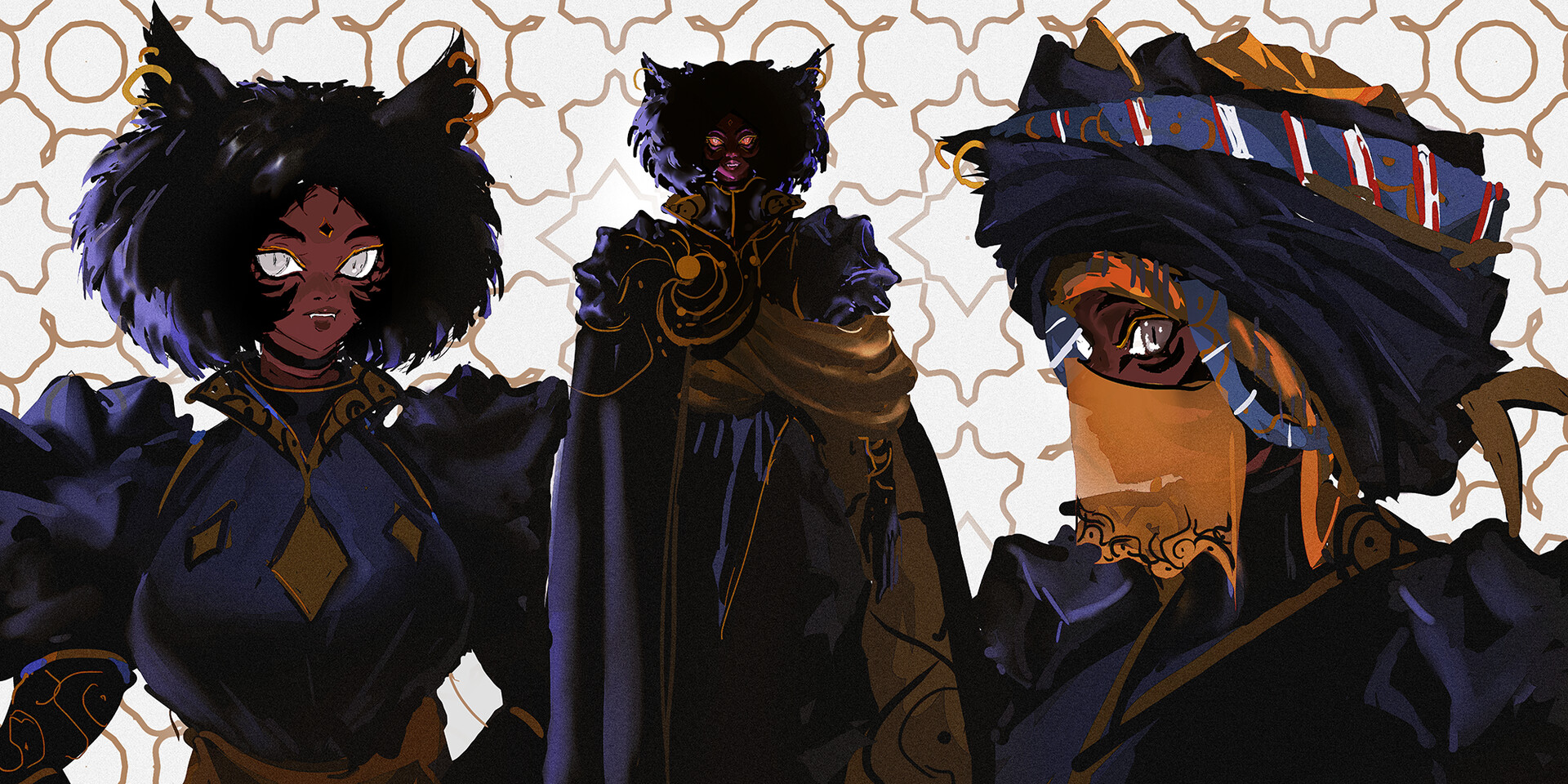 ArtStation - Yazia [Jinn Hunter]