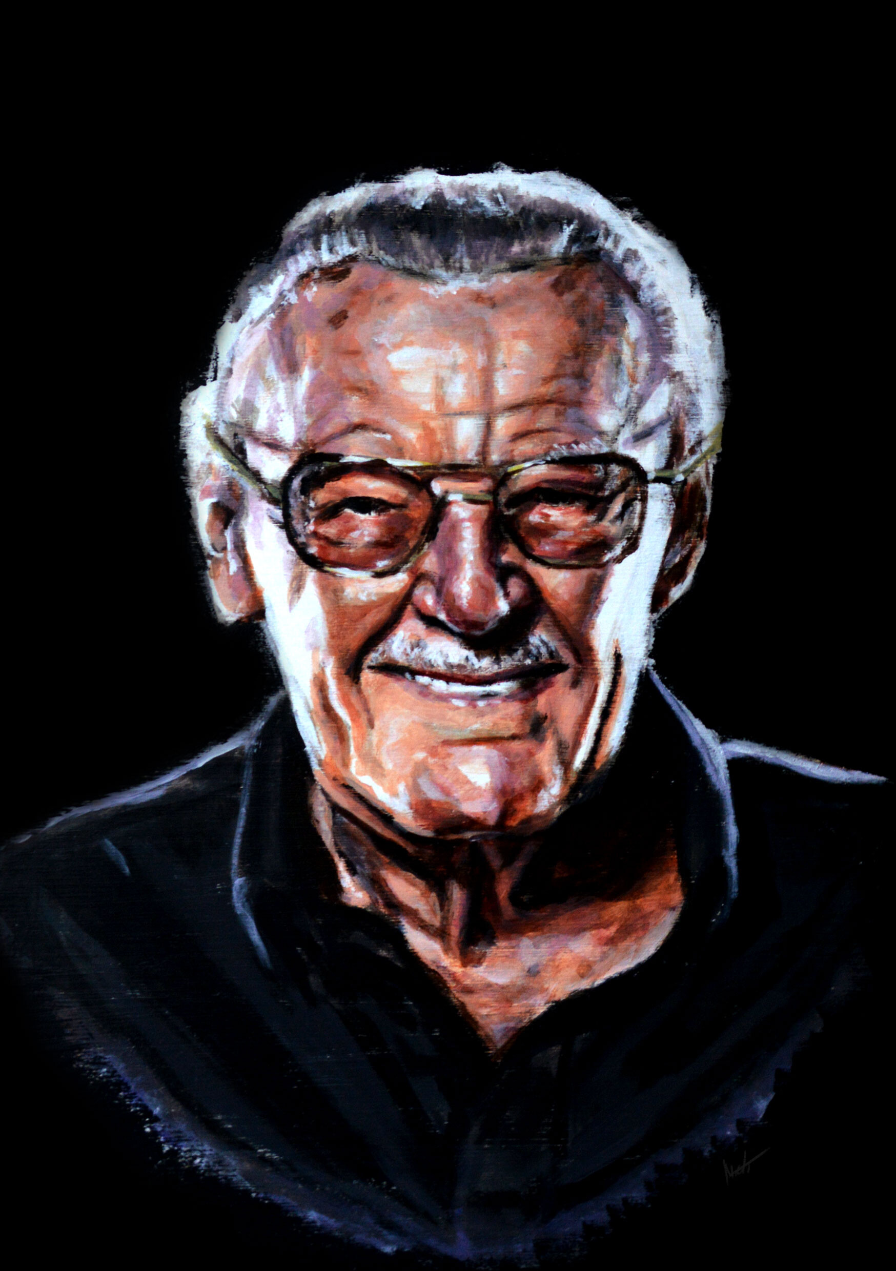 ArtStation - Stan Lee: Farewell True Believer