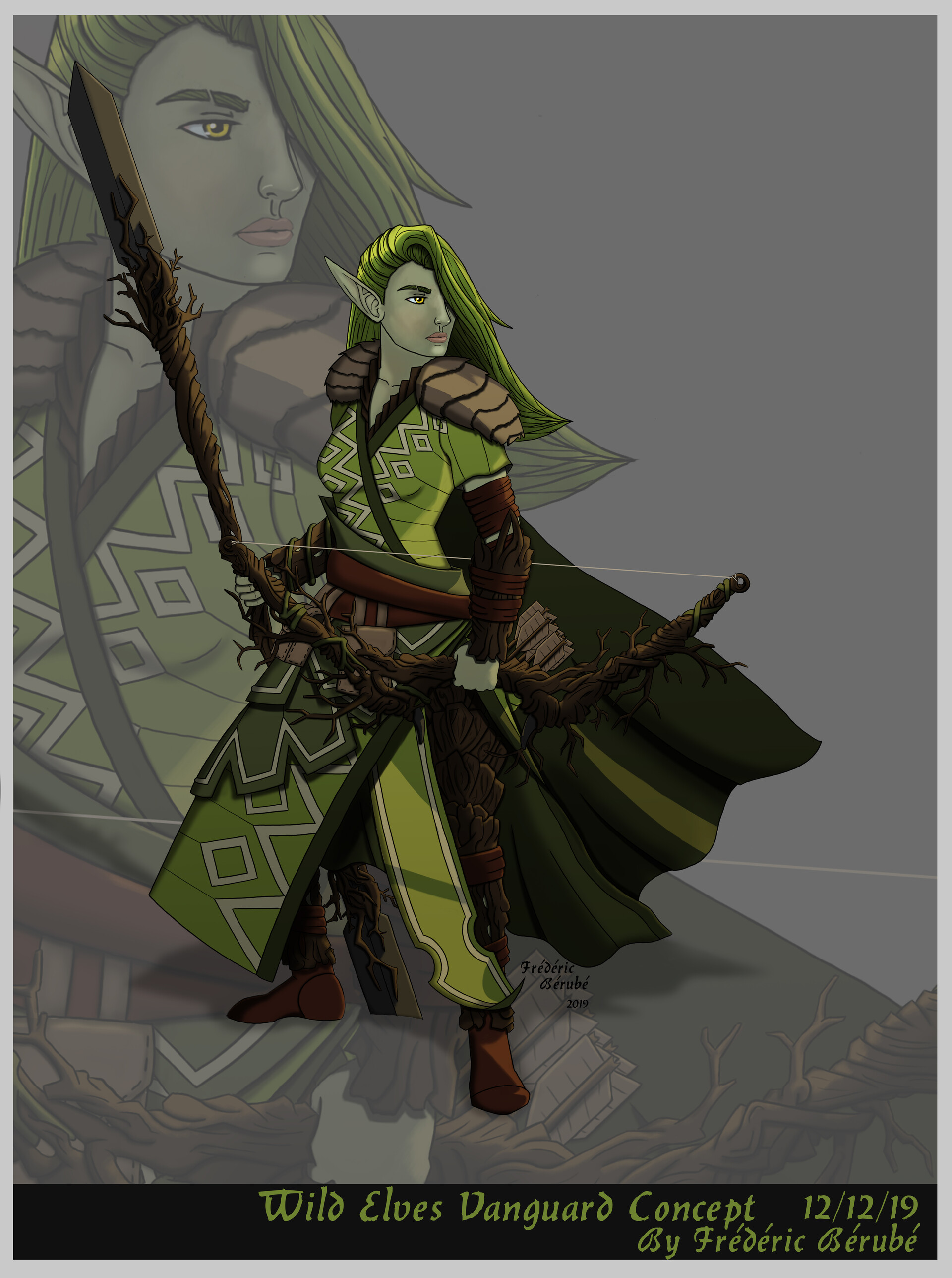 ArtStation - Elven vanguard