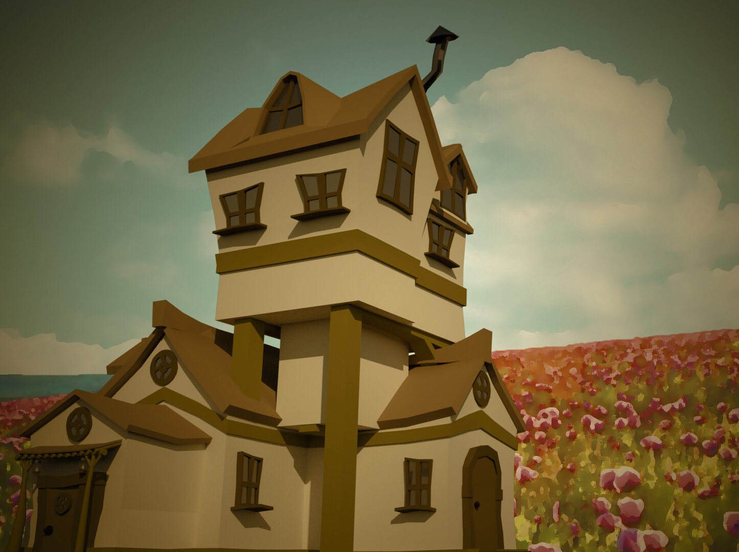 ArtStation - some building