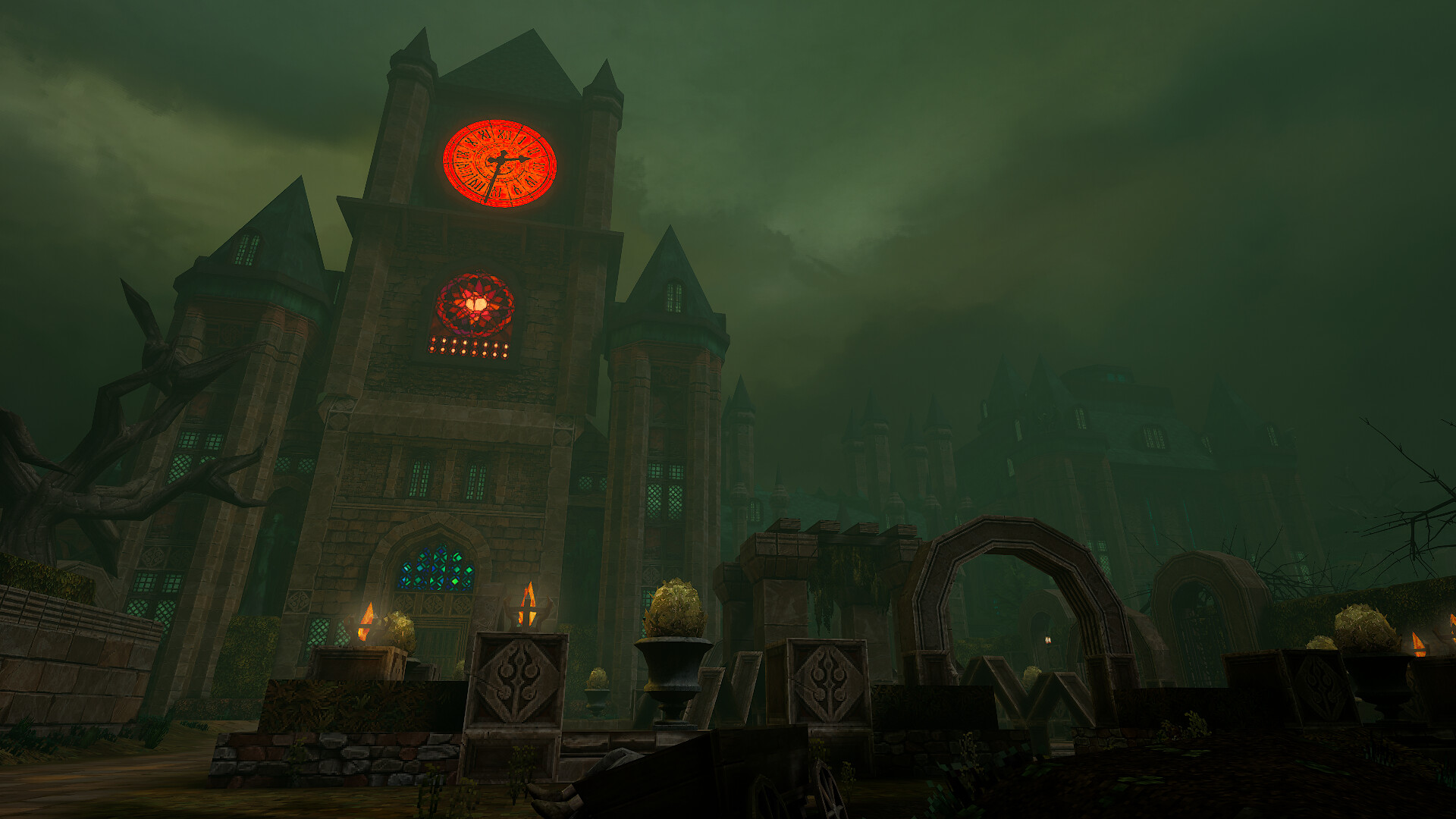 ArtStation - GRAVEN Library, Temple, Inn