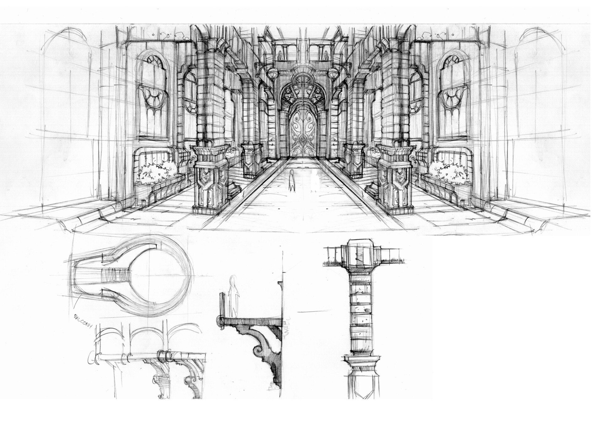 ArtStation - Hall Designs