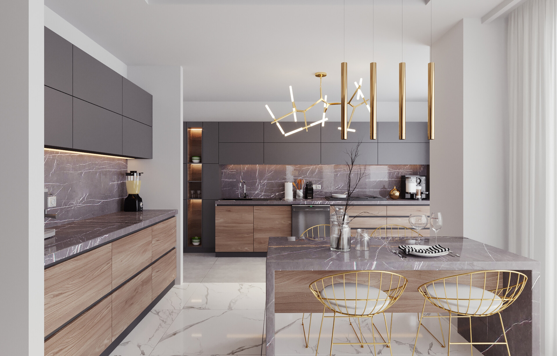 ArtStation - Modern Kitchen