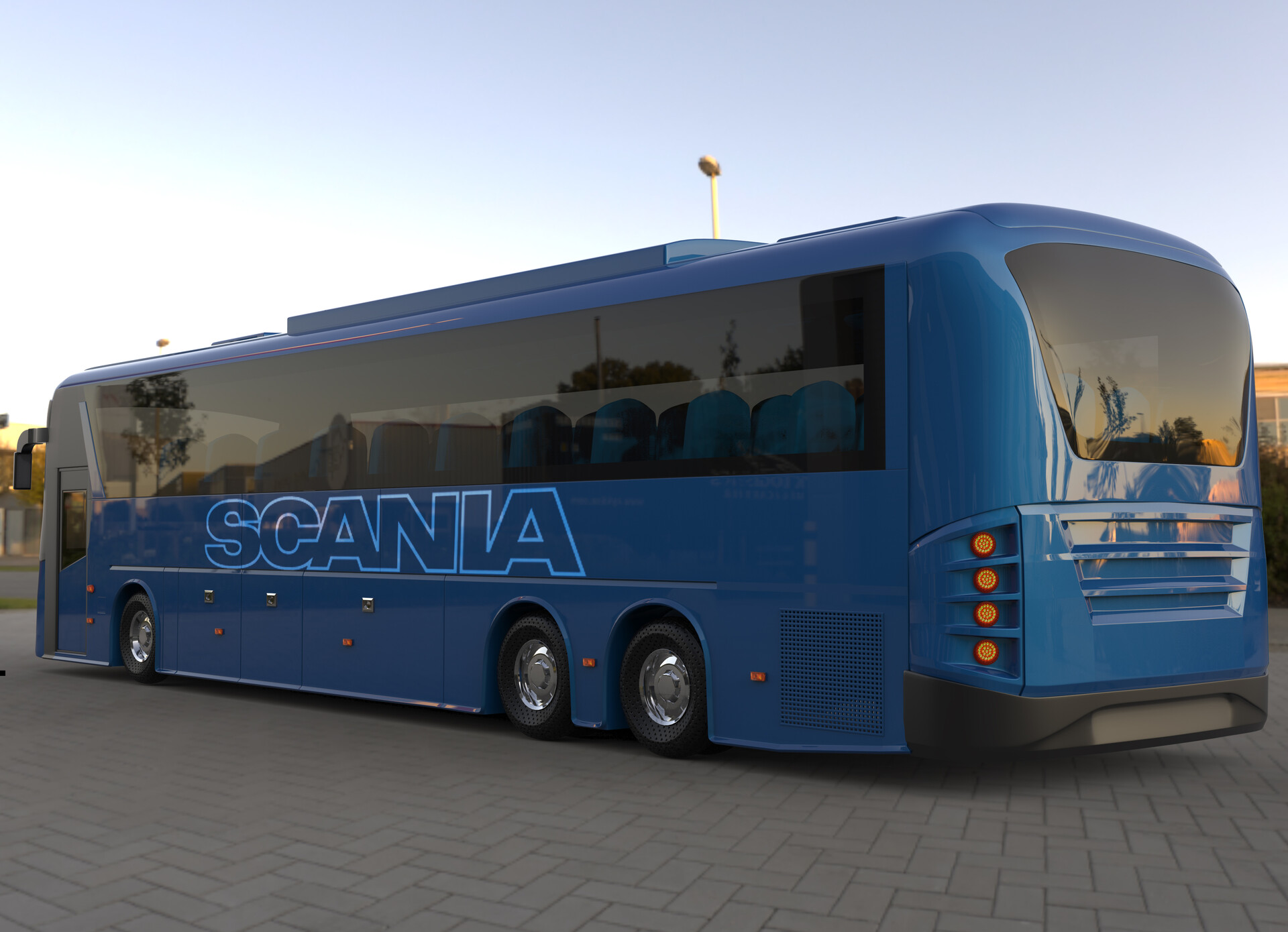 New Frame Studio - Scania Bus