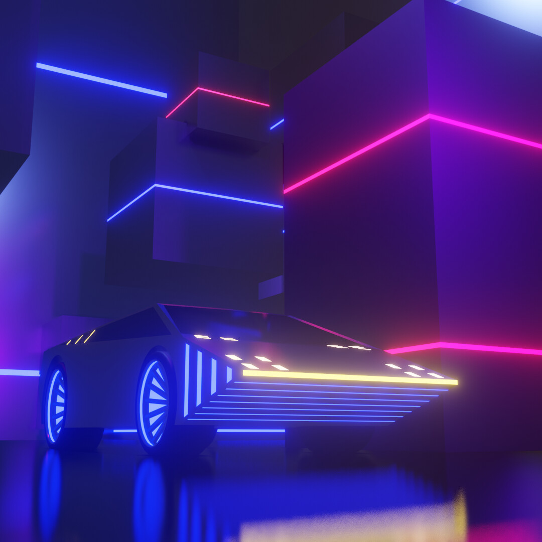 ArtStation - Cyber Lambo