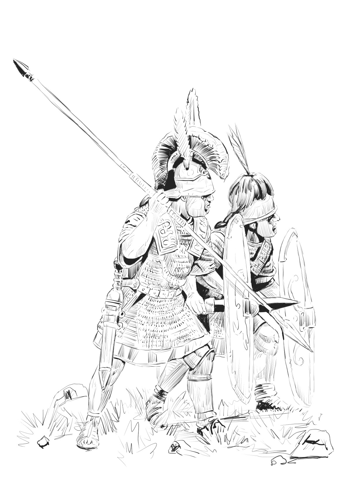 Michael Merulla - History / Triarii