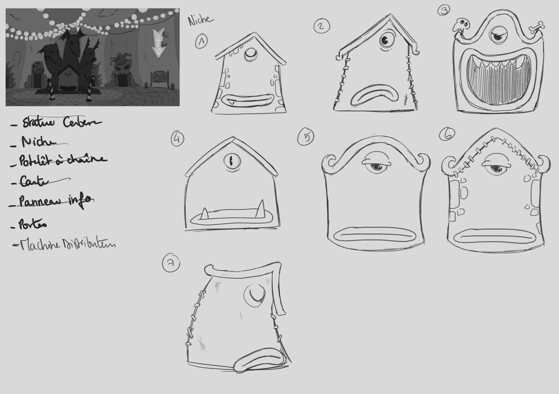 Clem Lacoume - Hellscape Props