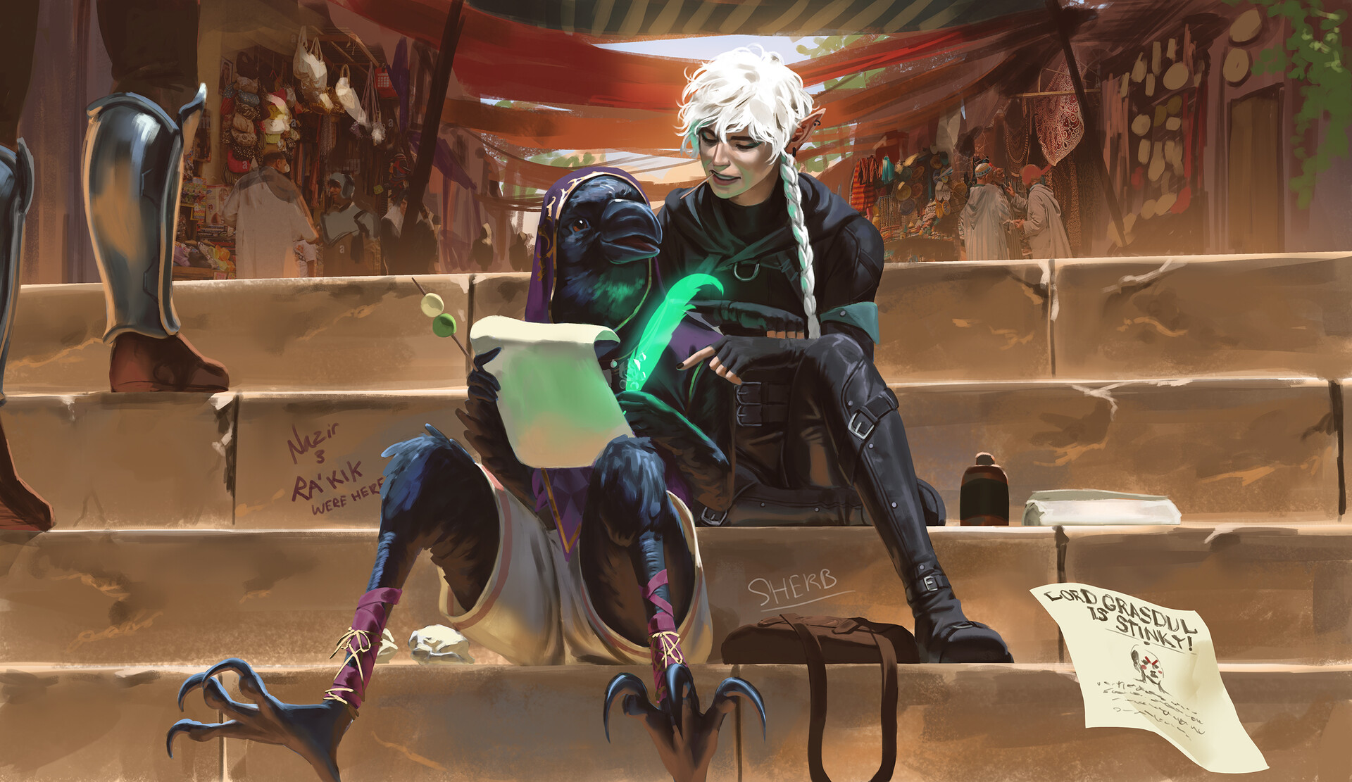 Mischievous Magical Slander by Sarah Beth Moore : ImaginaryElves