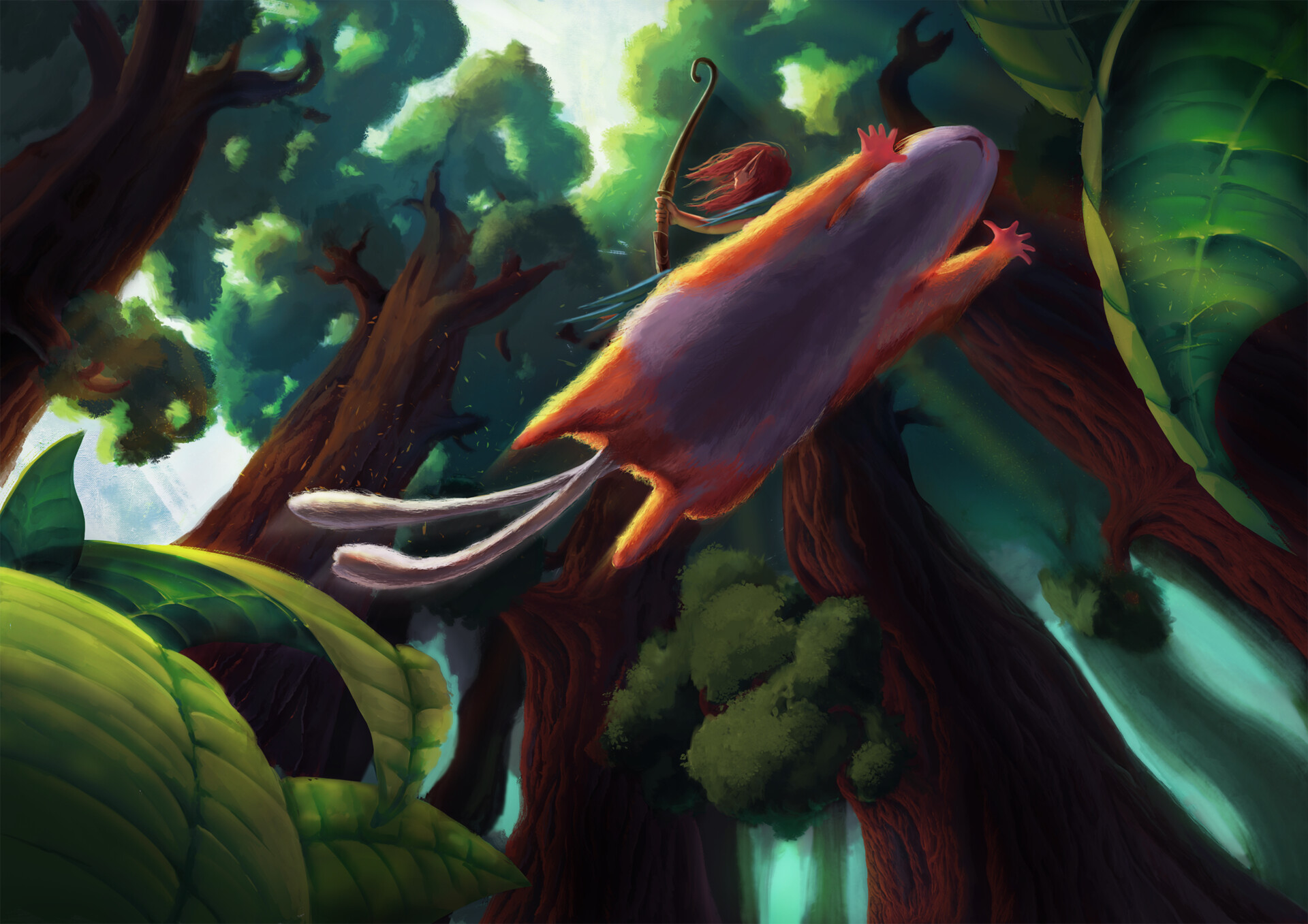 ArtStation - The Mouse Rider