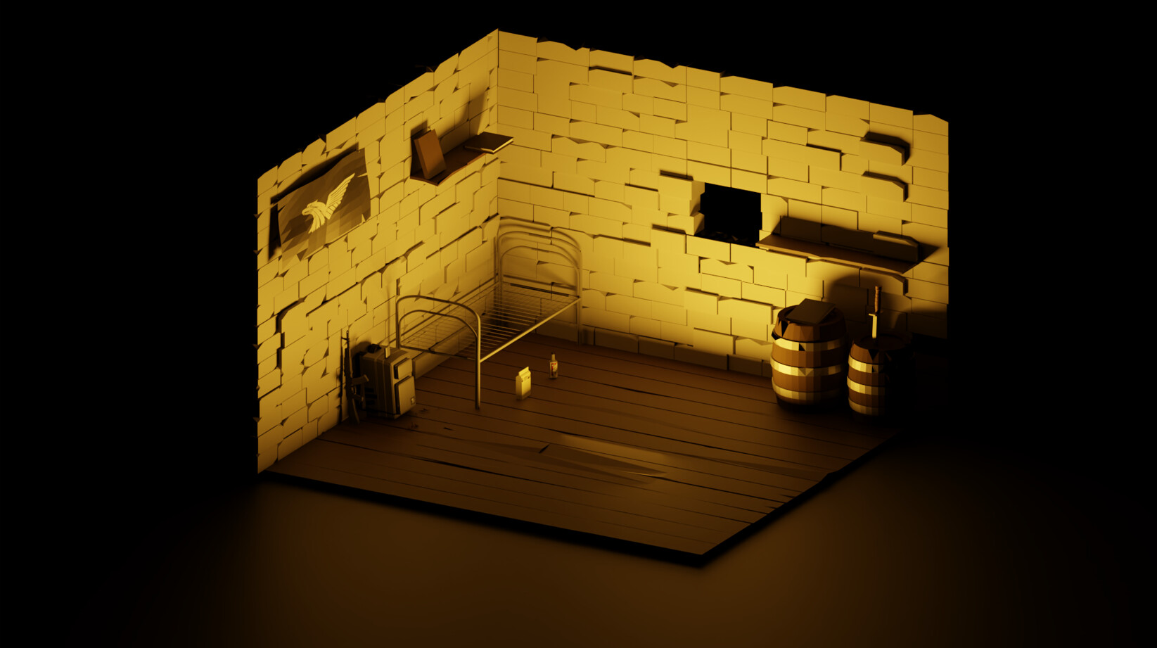 ArtStation - Night in the zone