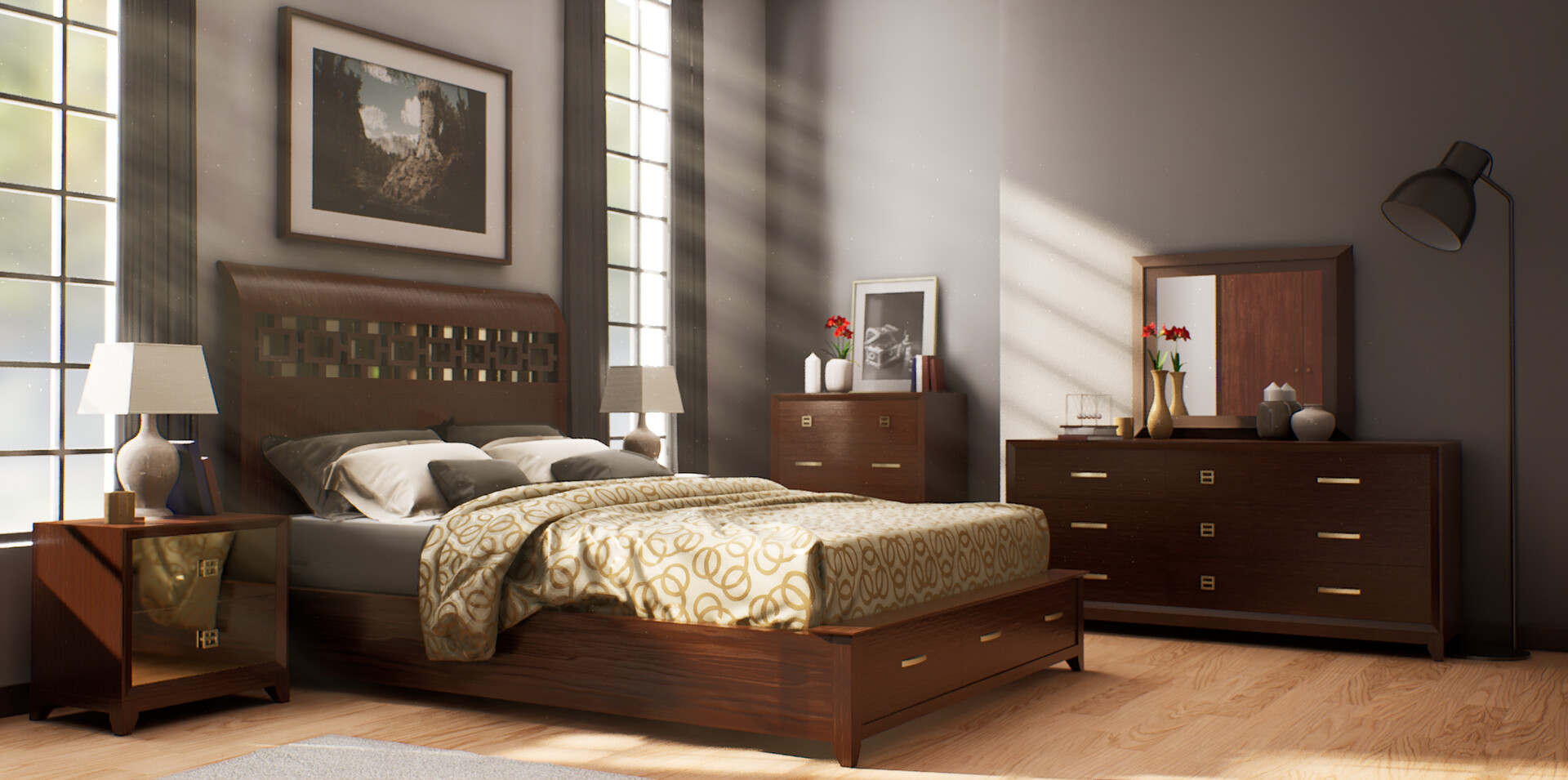 Davide Perino - Archviz - Bedroom UE5