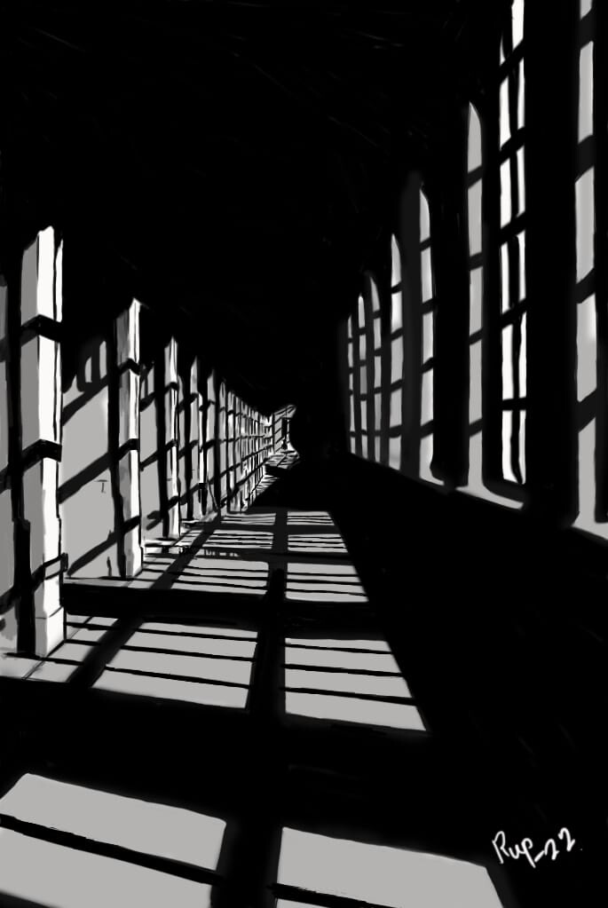 ArtStation - LIGHT AND SHADE PERSPECTIVE DRAWING