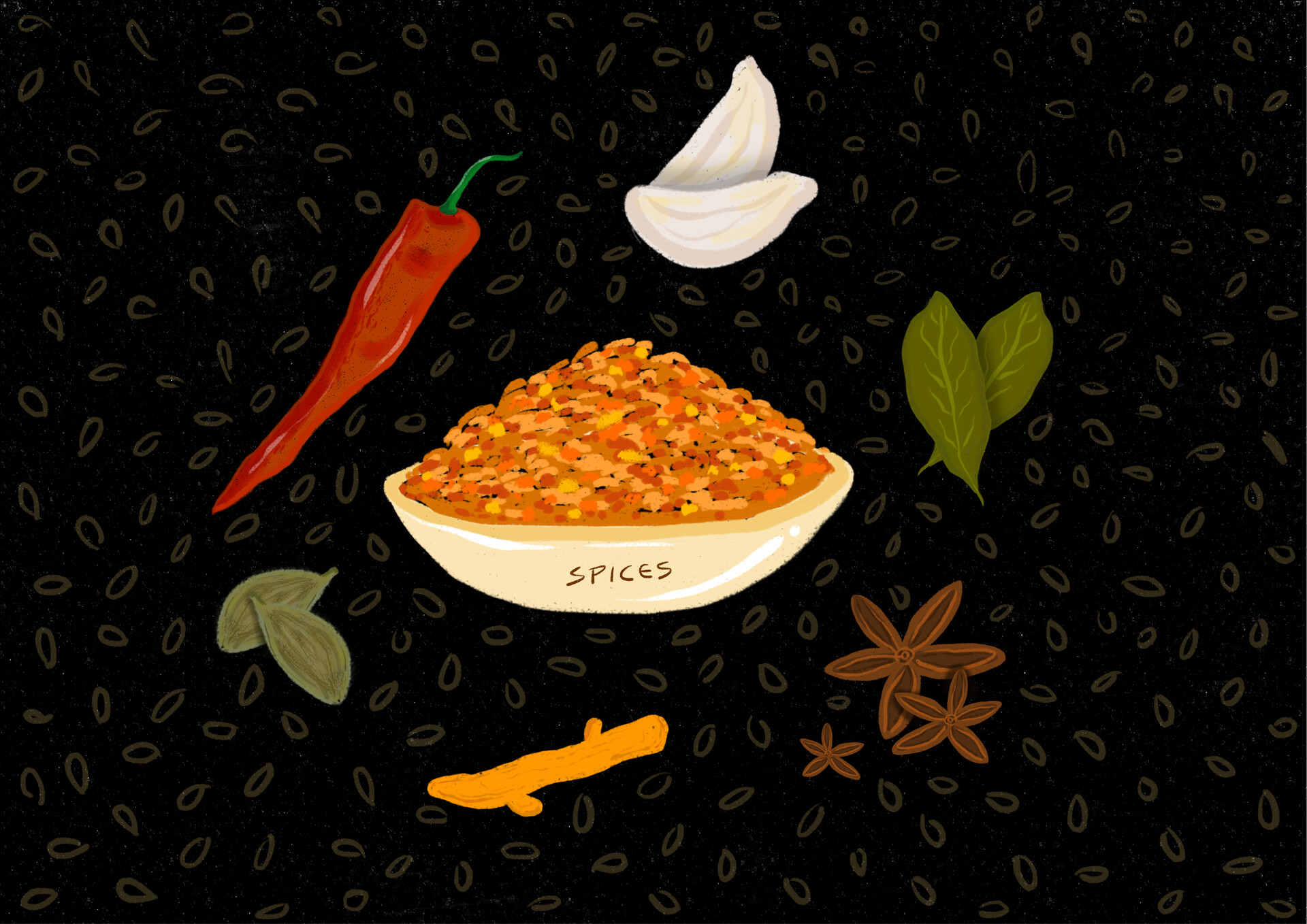 ArtStation - Indian Spices
