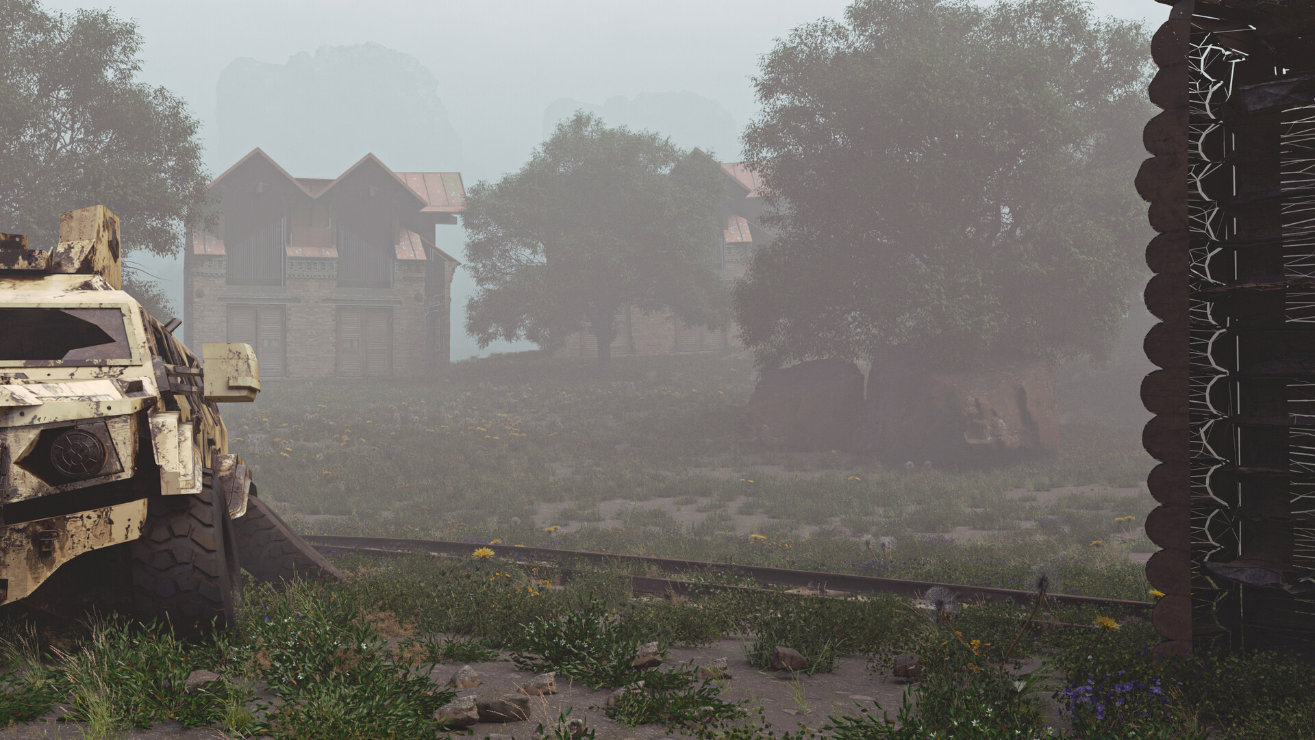 ArtStation - Design of a open game environment for a combat game