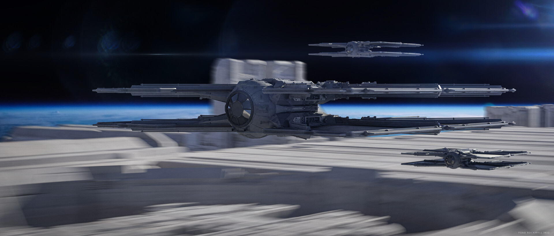 ArtStation - Tie Advanced Prototype