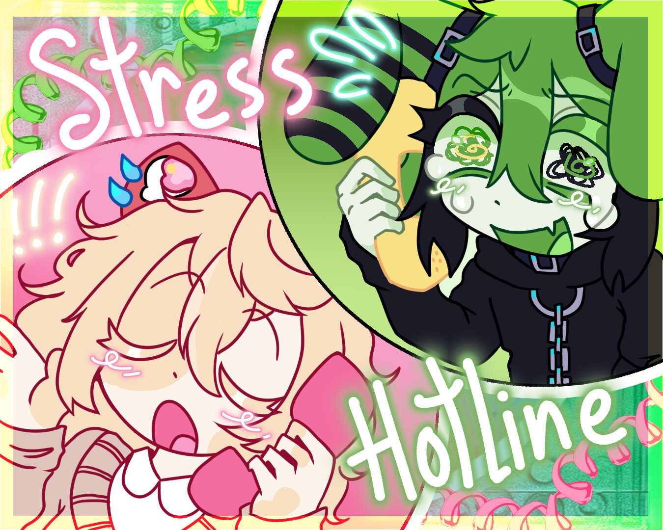 ArtStation - Stress Hotline Cover