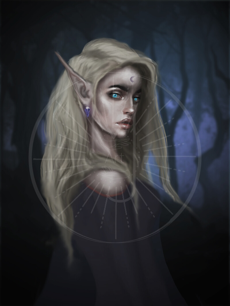 ArtStation - Moon Elf