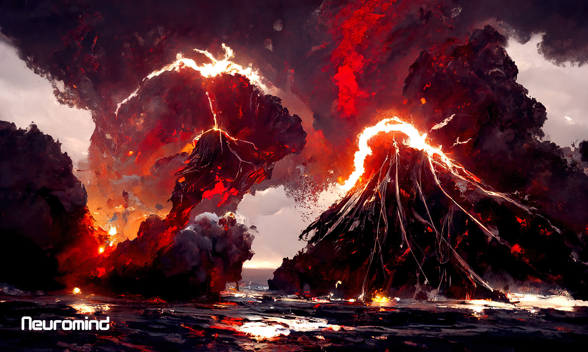 ArtStation - Volcanic Landscape III