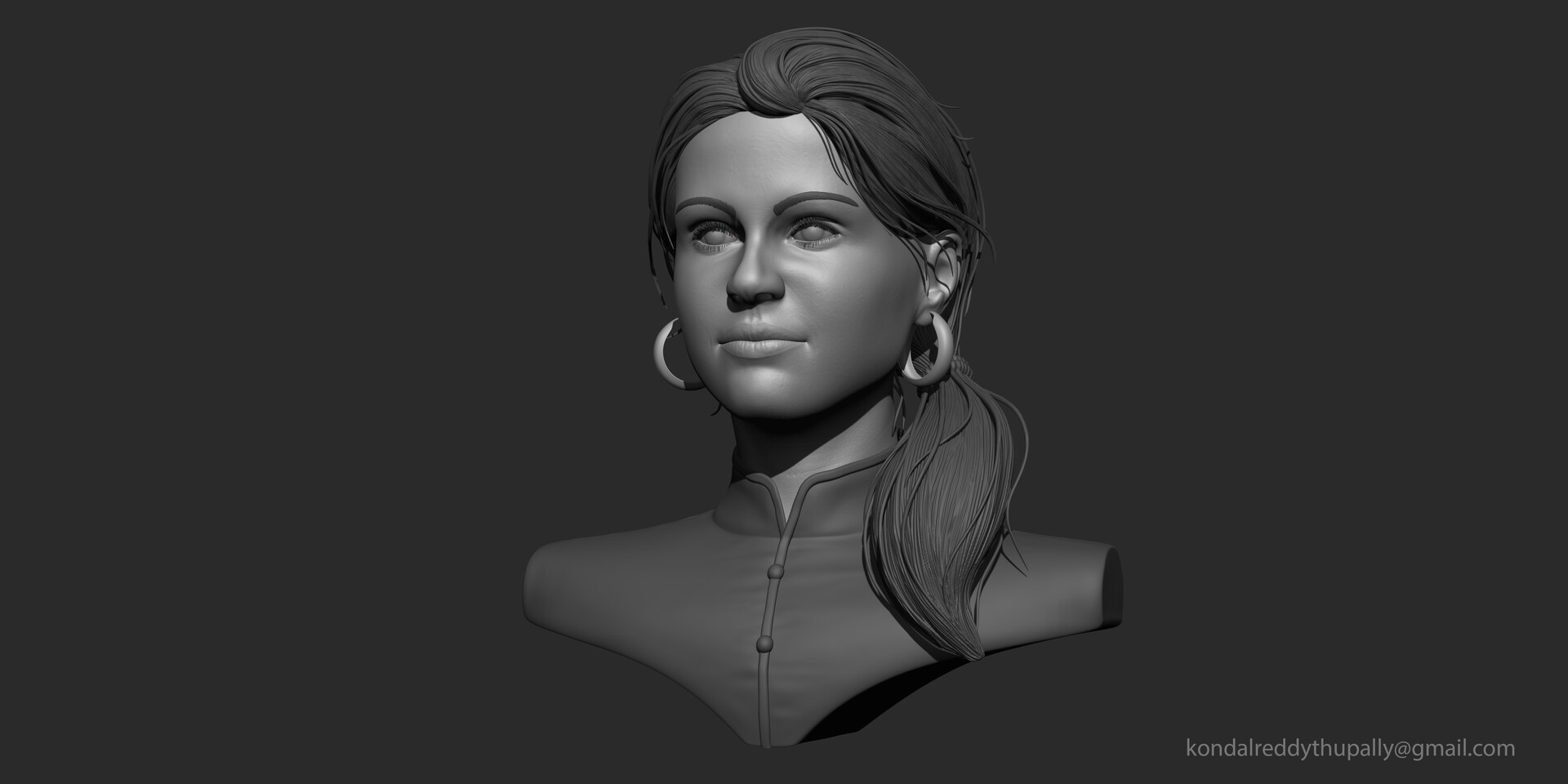 ArtStation - My latest 3d portrait work.