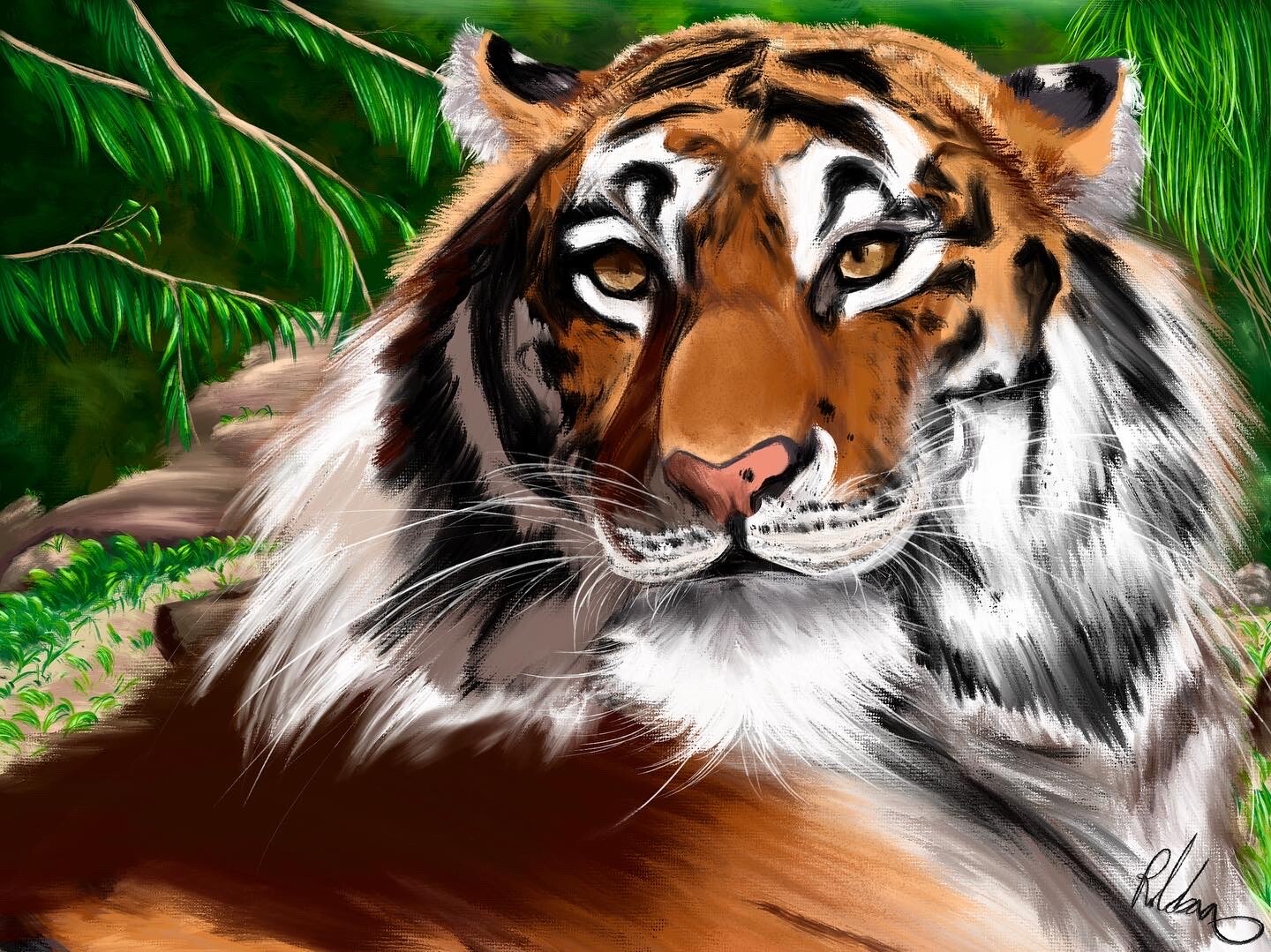 ArtStation - 🐅Sumatran Tiger🐅