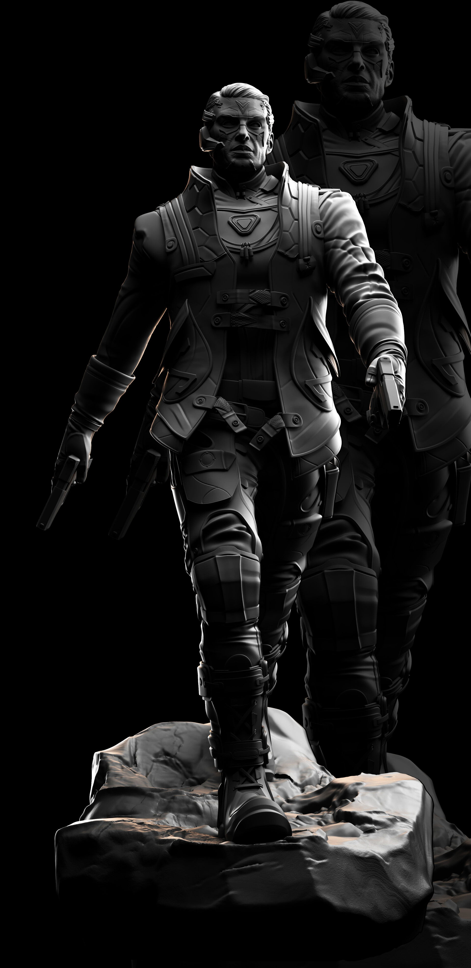 ArtStation - Ghost of life(Red)