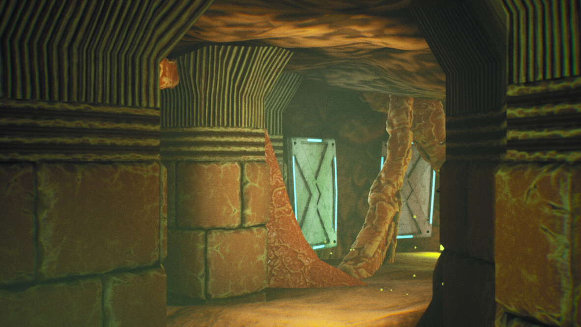 ArtStation - Cave Scene