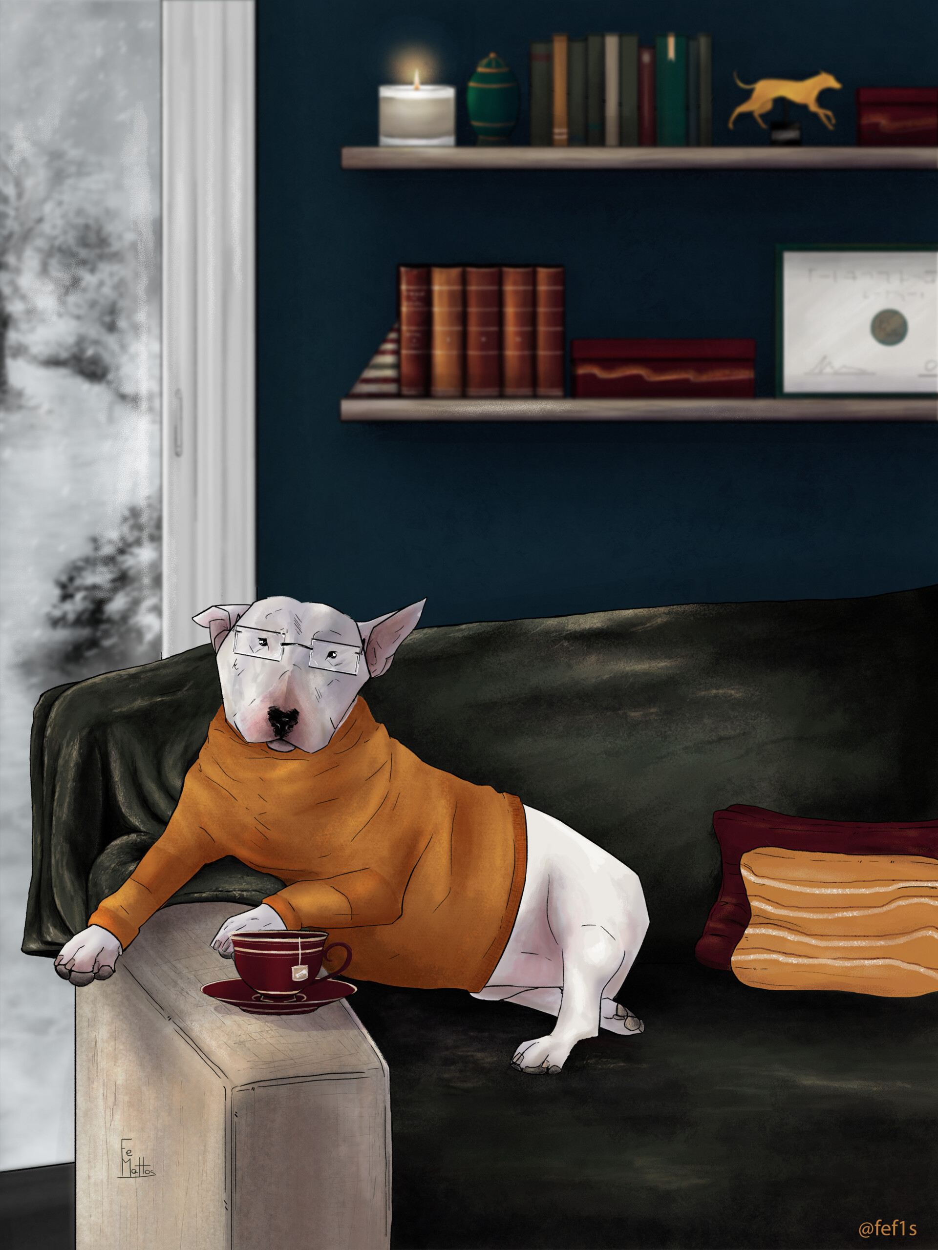 ArtStation - Smart Dog