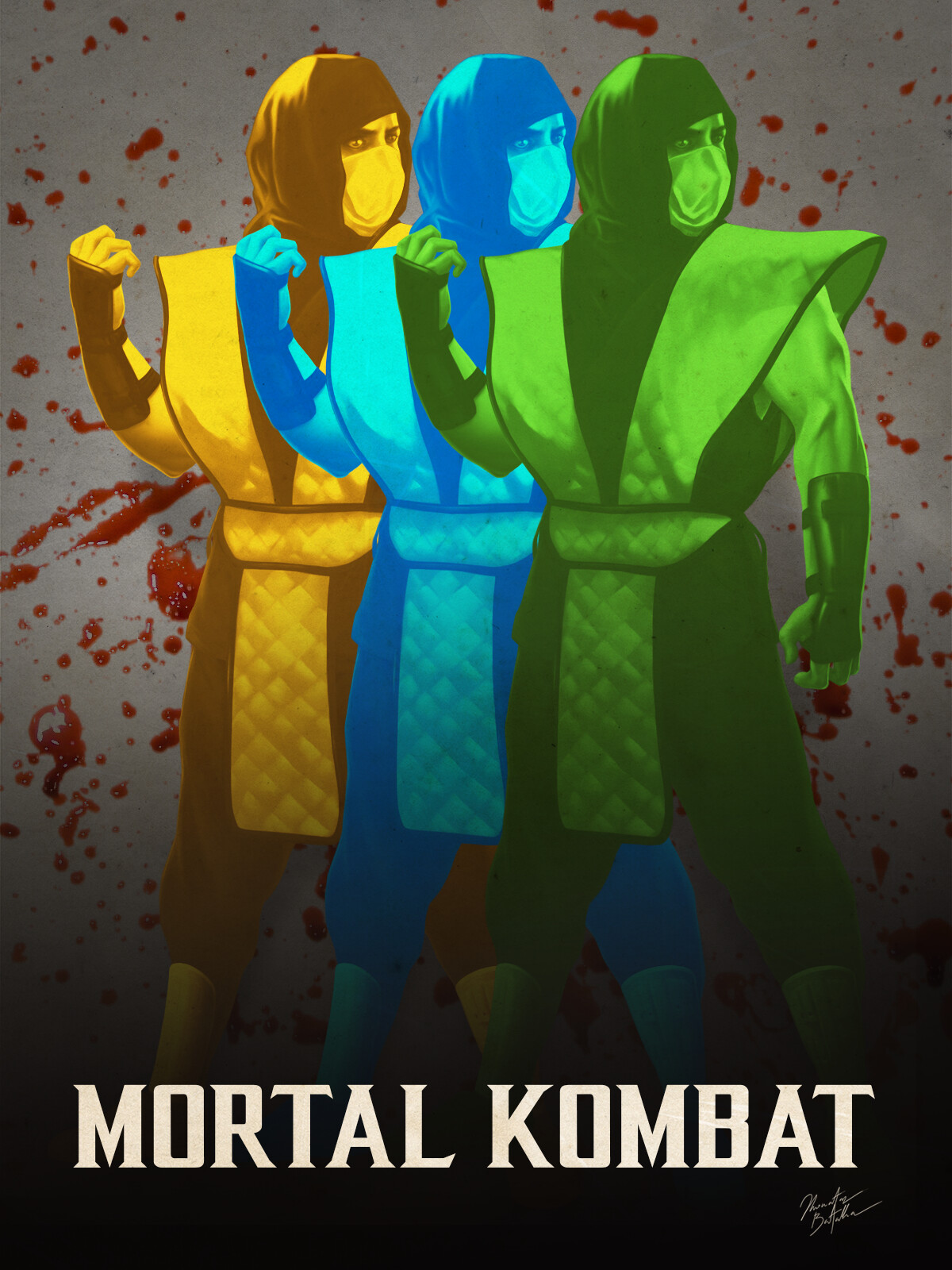 ArtStation - Mortal Kombat: Klassic Ninjas