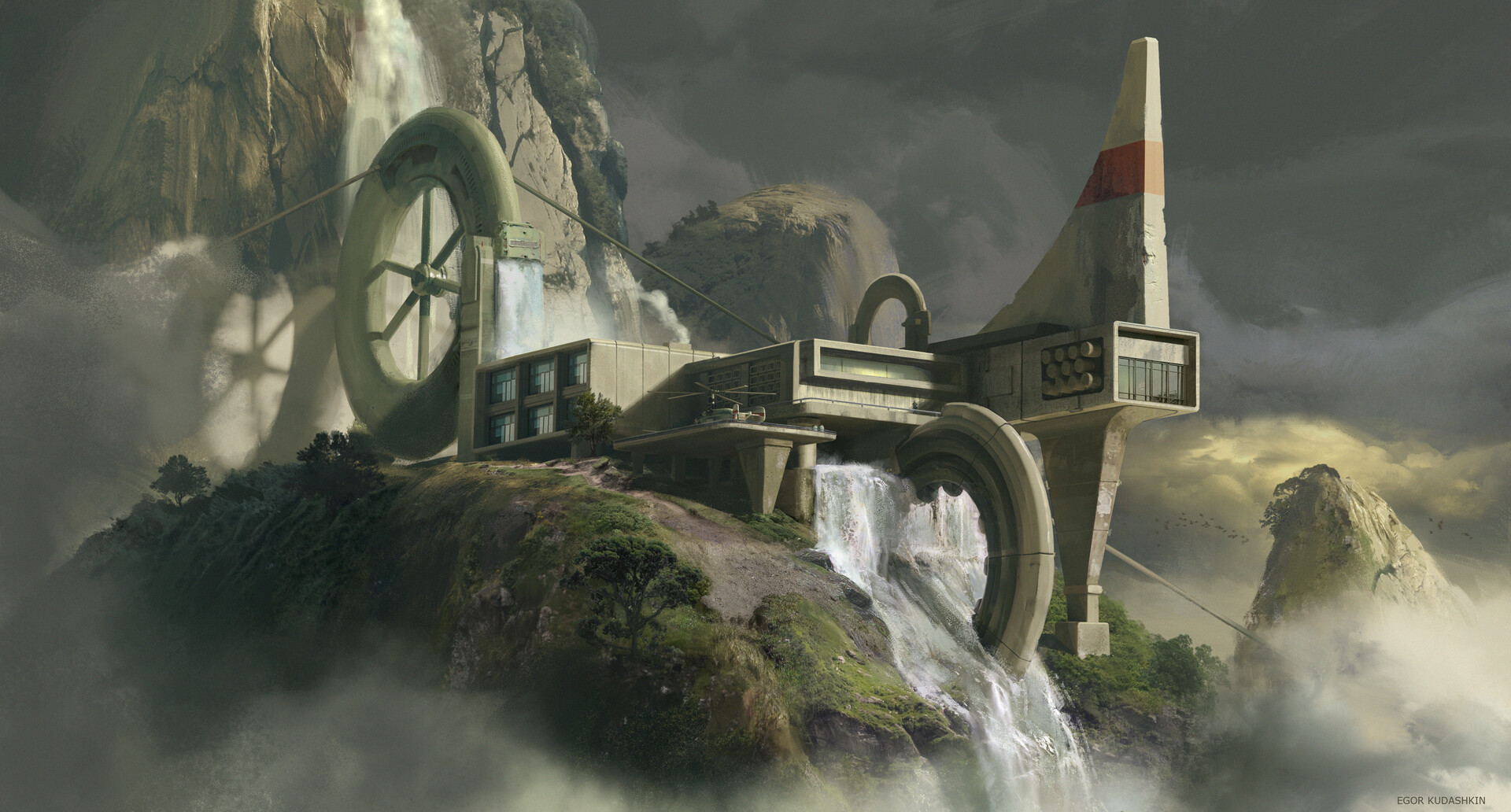 ArtStation - Brutalist Base