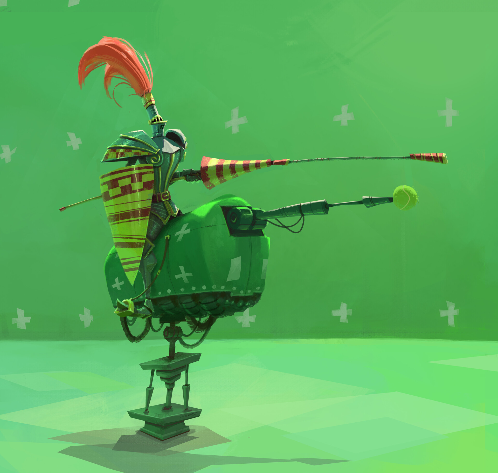 ArtStation - Knight Tournament (Character Design Challenge)