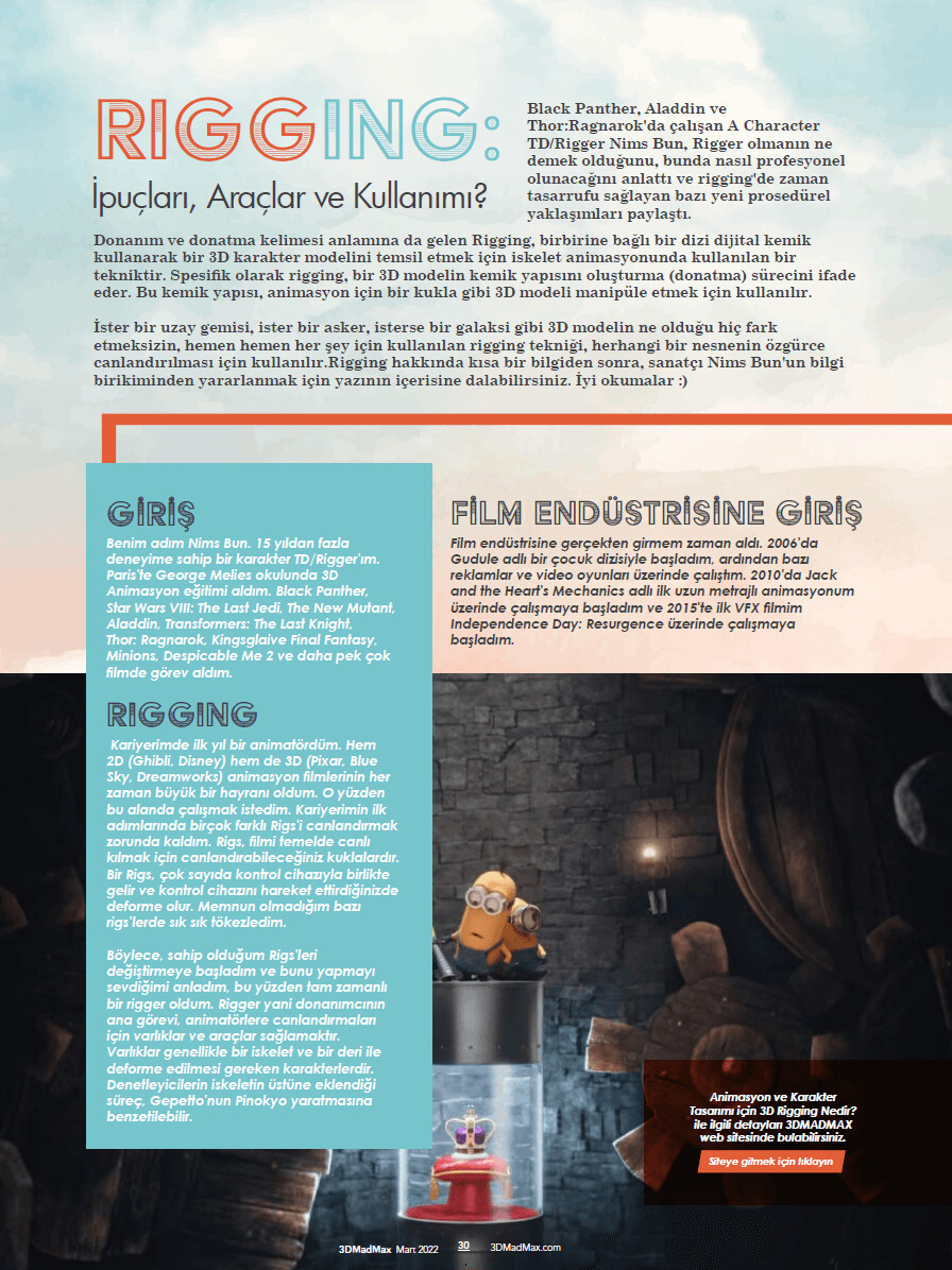 Ismail Akar - 3DMADMAX Magazine | March 2022 ISSUE