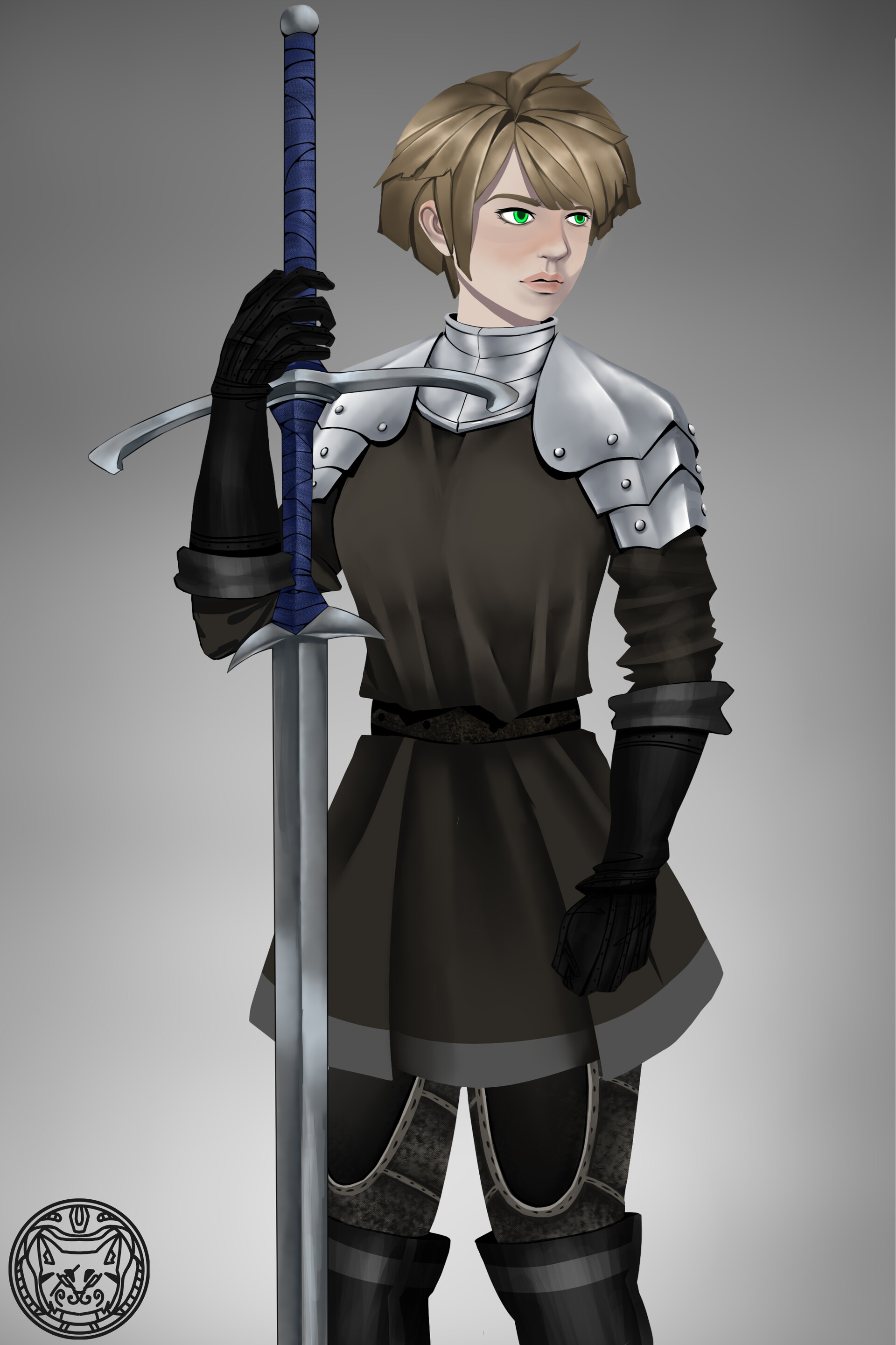 ArtStation - Swordswoman