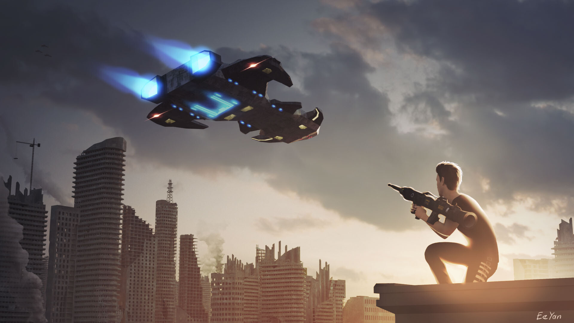 ArtStation - Alien Invasion