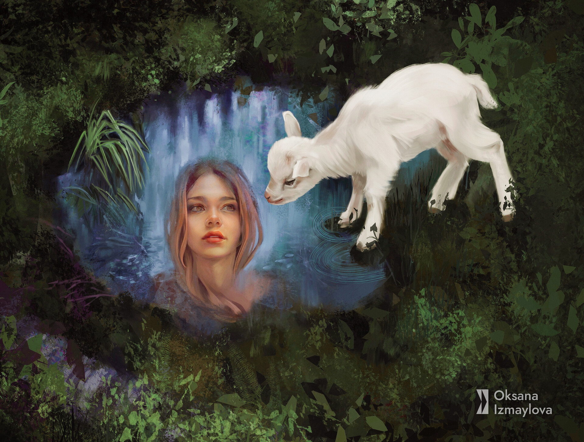 ArtStation - Sister Alyonushka and Brother Ivanushka